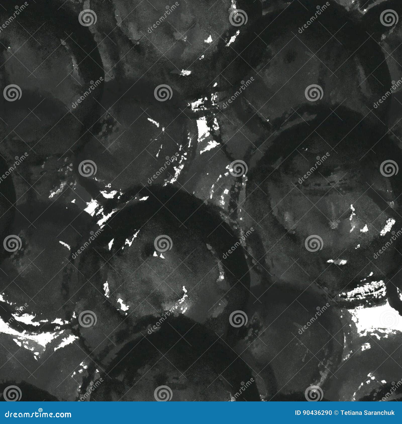 Black Ink Points Seamless Pattern Stock Photo - Image of repeat ...