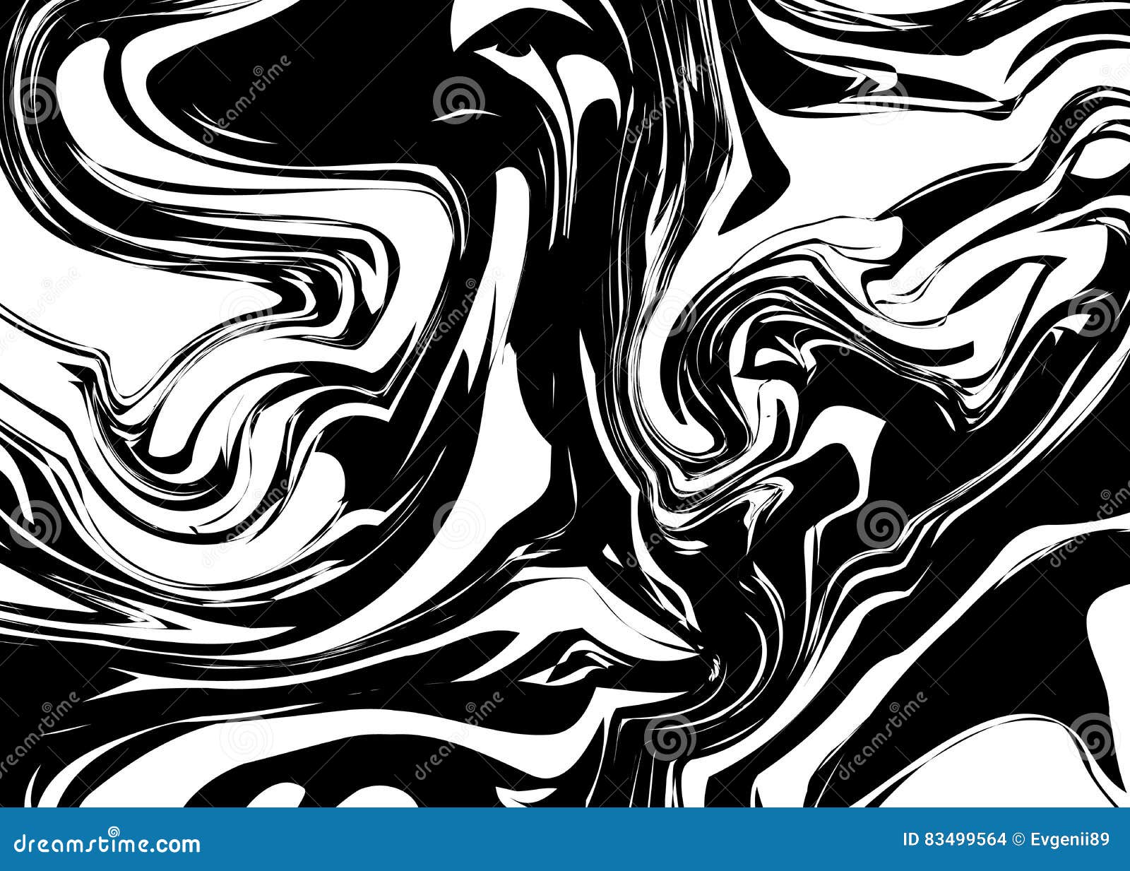 Black Ink Splash with Swirls on White Stock Vector - Illustration of ...