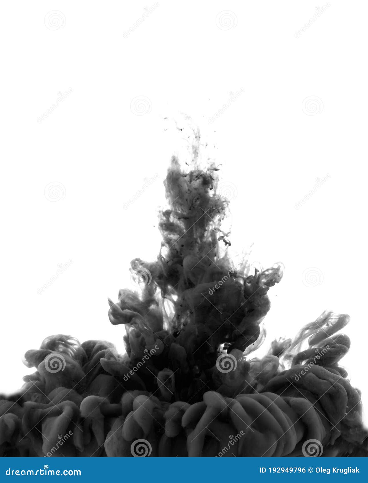 Black Ink on a White Background Stock Photo - Image of dirty, concept ...