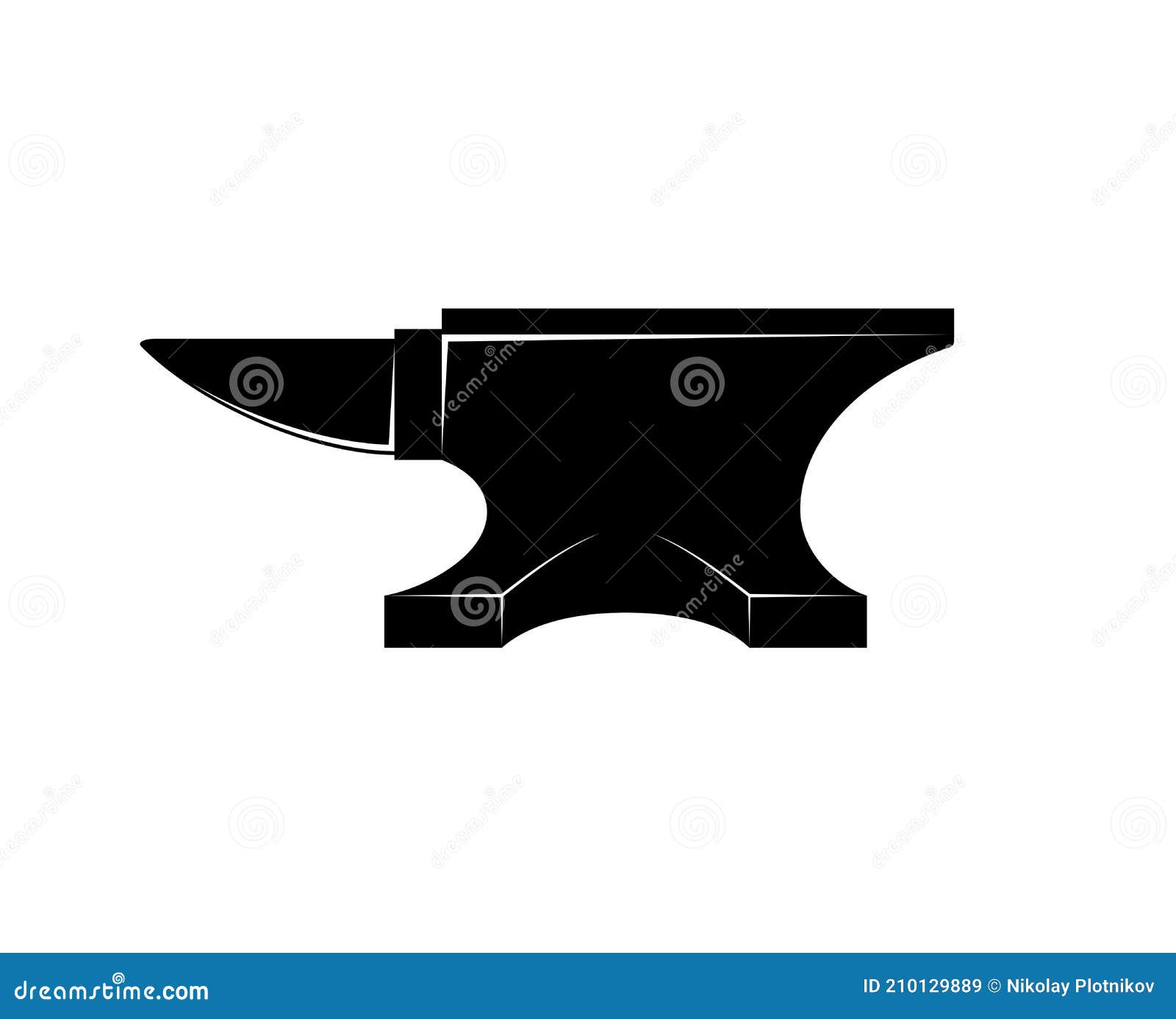 Blacksmith Tool Icon Isometric Vector. Blacksmith Anvil Safety ...