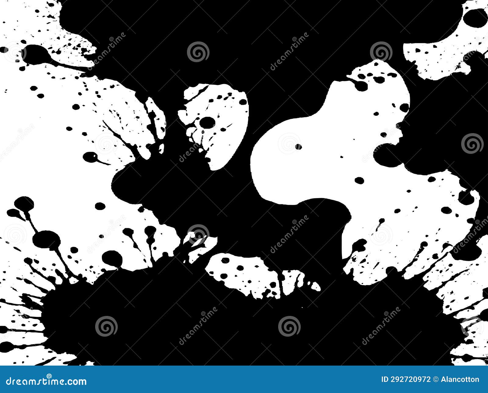 Black Isolated Ink Splash stock illustration. Illustration of paint ...