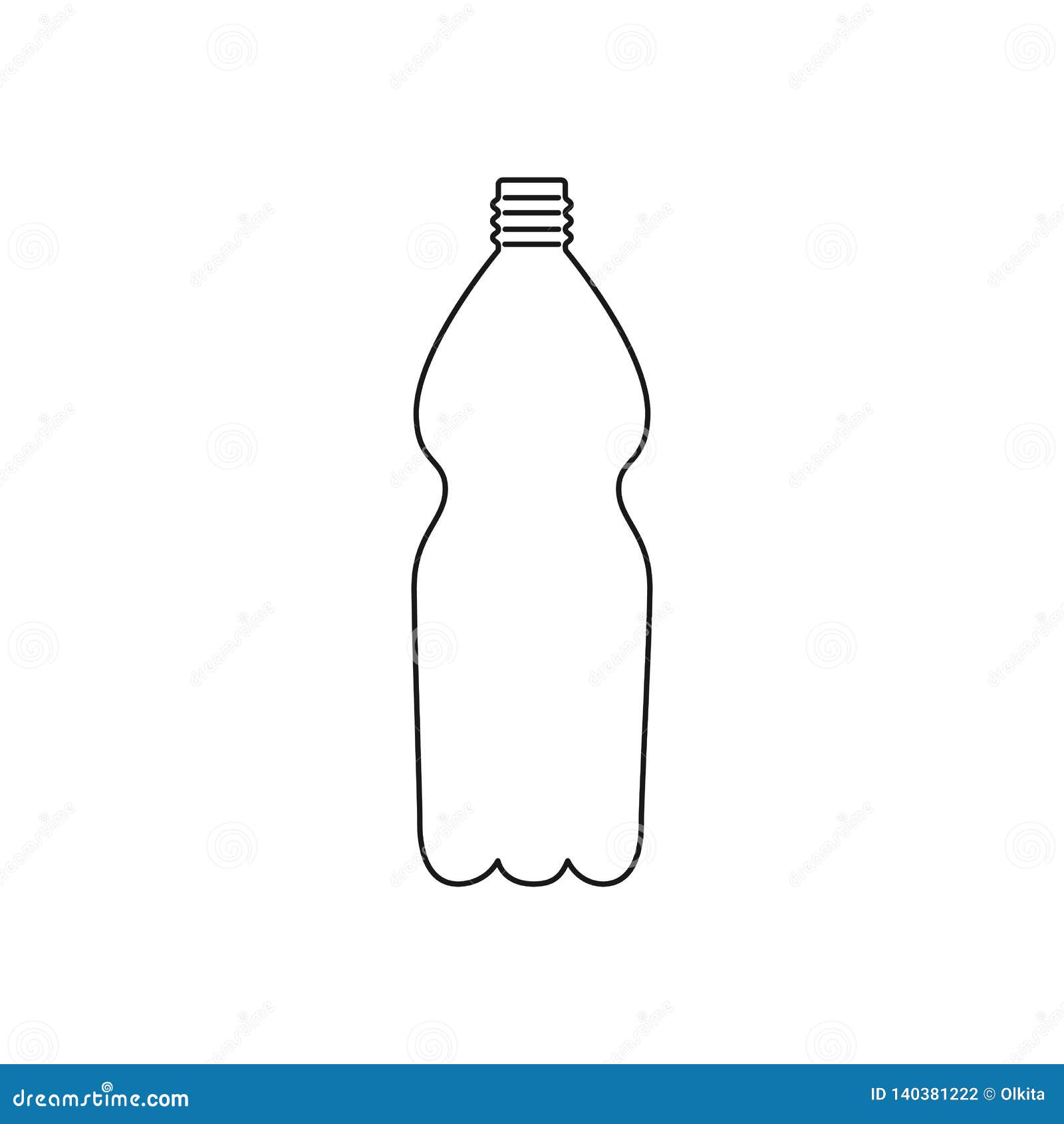 White Plastic Acetone Bottle With Chemical Formula Isolated On White ...