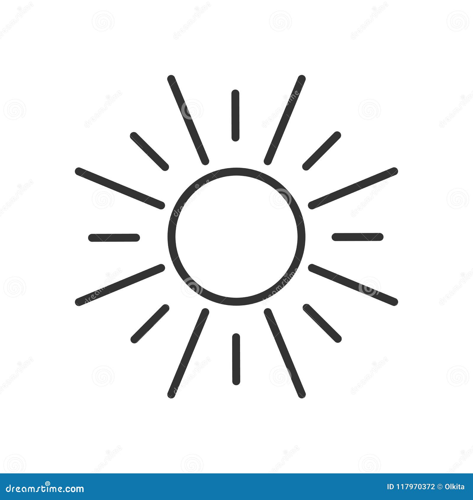 Isolated Outline Cartoon Baby Llama. Vector Illustration ...