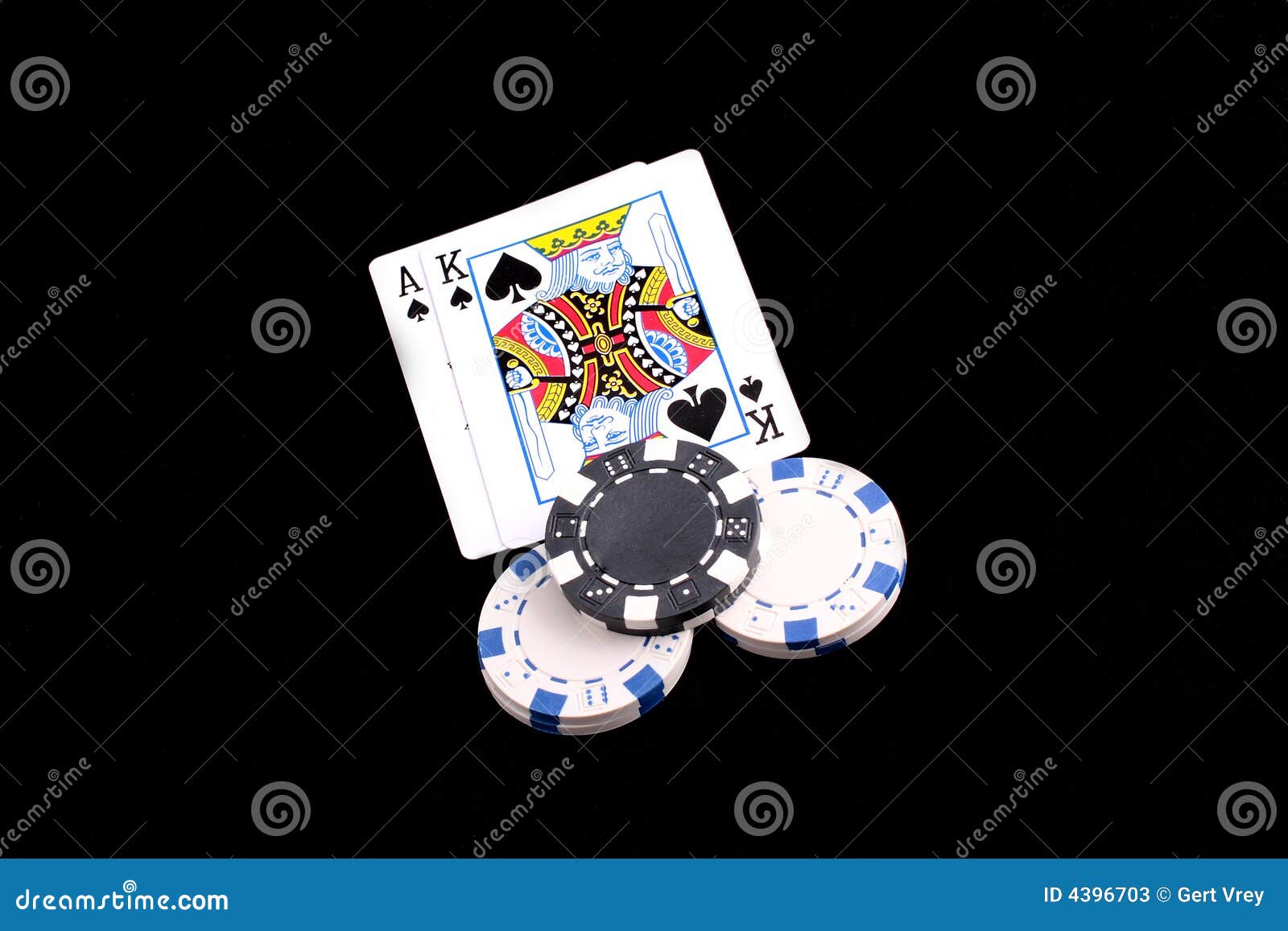 Black Jack Spades stock image. Image of playing, risk - 4396703