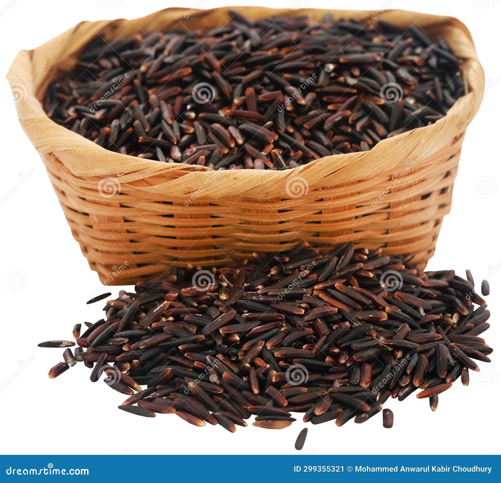 Black Jasmine rice stock image. Image of growth, cook - 299355321