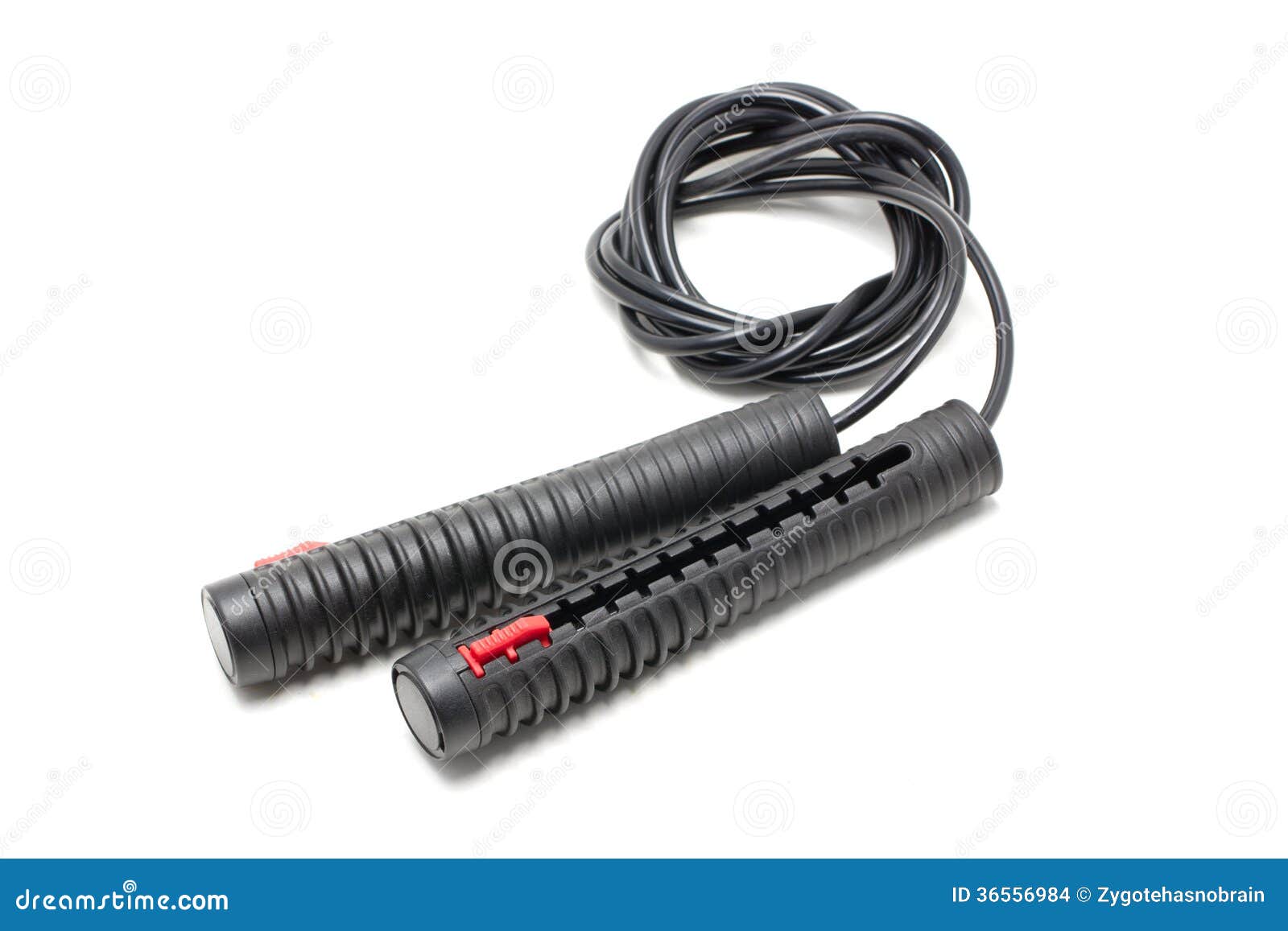 Black Jump Rope. stock photo. Image of energy, cord, athleticism - 36556984