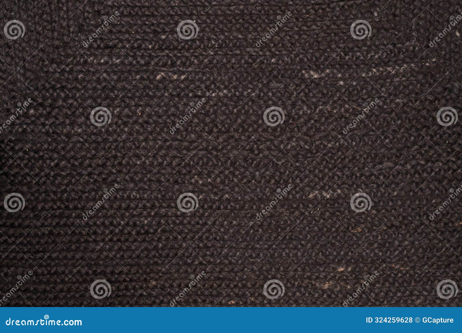 Black Jute Rug Background Texture Stock Photo - Image of textile, gunny ...