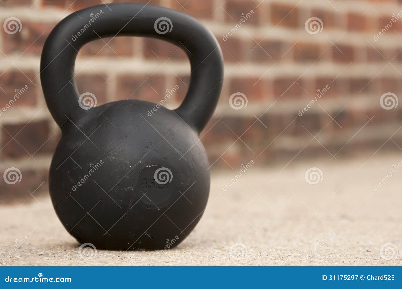 Black Kettlebell stock image. Image of training, kettle - 31175297