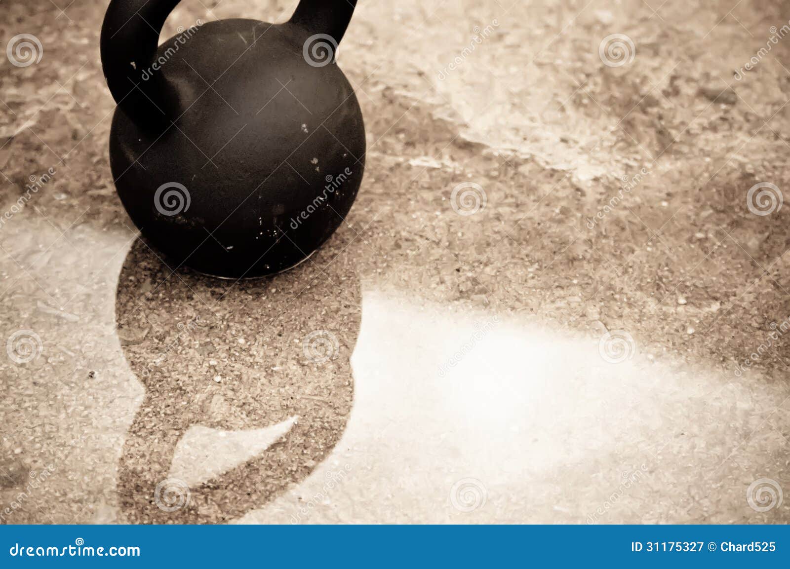 Black Kettlebell stock image. Image of body, macho, metal - 31175327