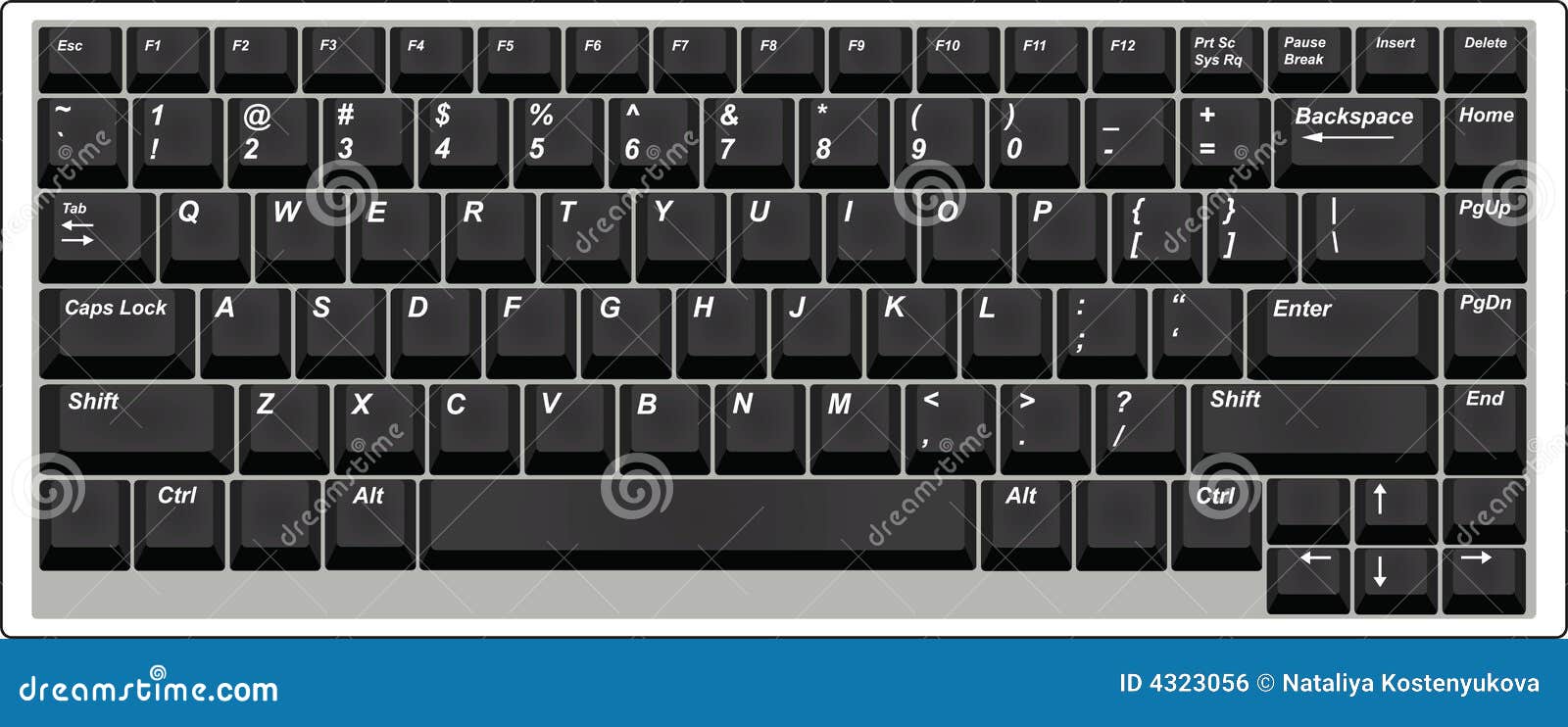 Black Keyboard With Word WEB Royalty-Free Stock Photo | CartoonDealer ...