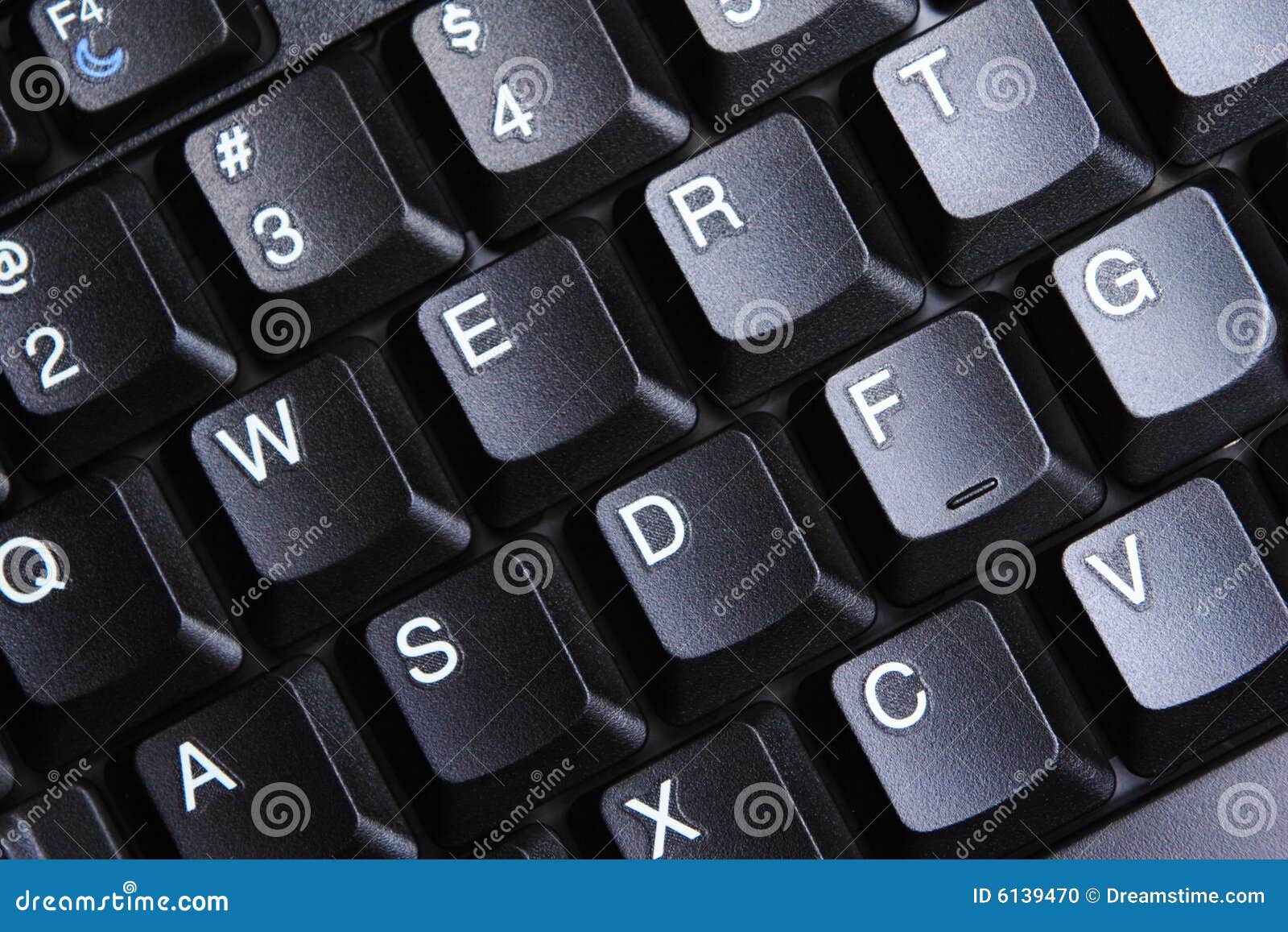 Black Keyboard stock photo. Image of type, keypad, write - 6139470