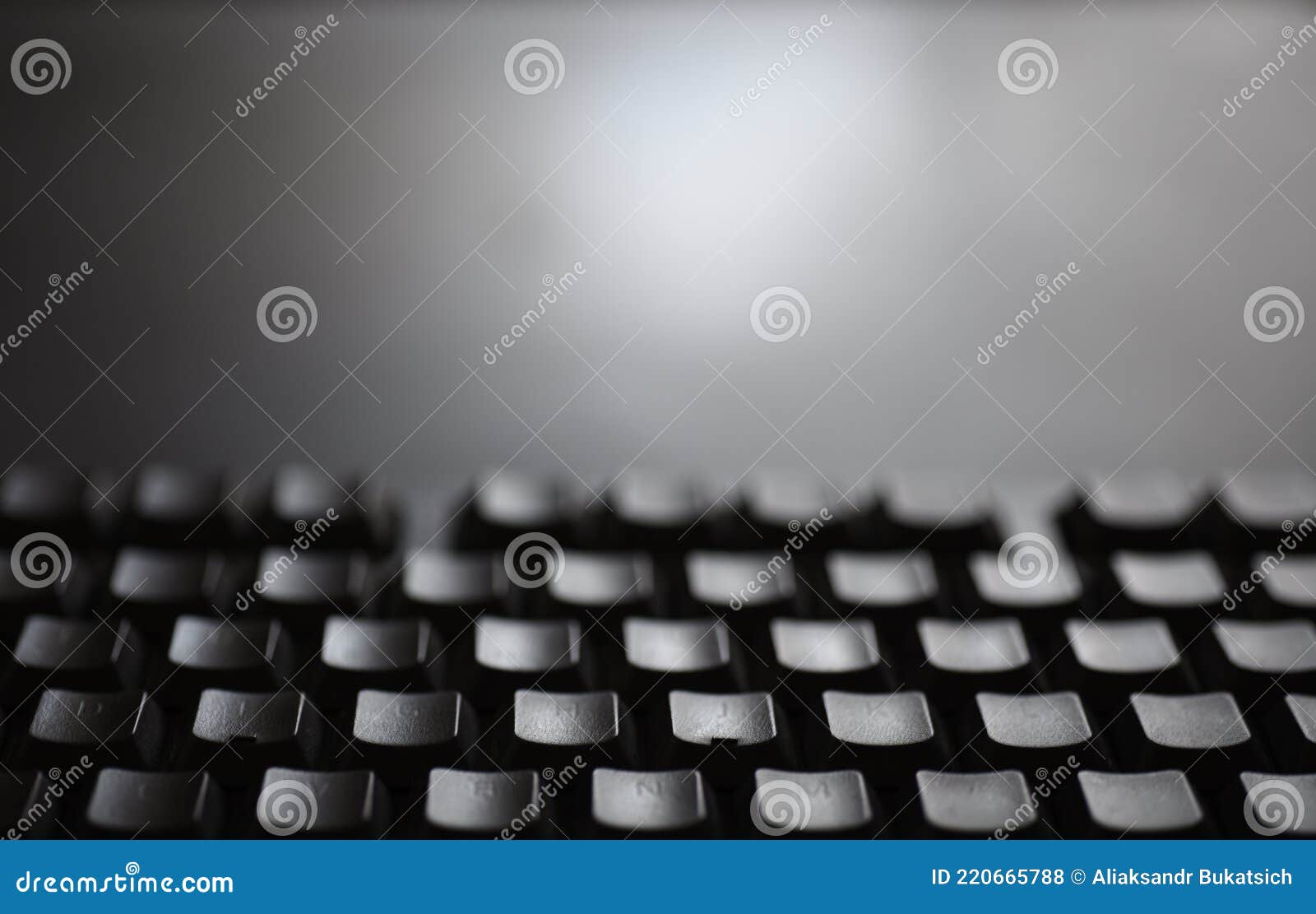 Black Keyboard Buttons on Black Background, Copy Paste Stock Photo ...