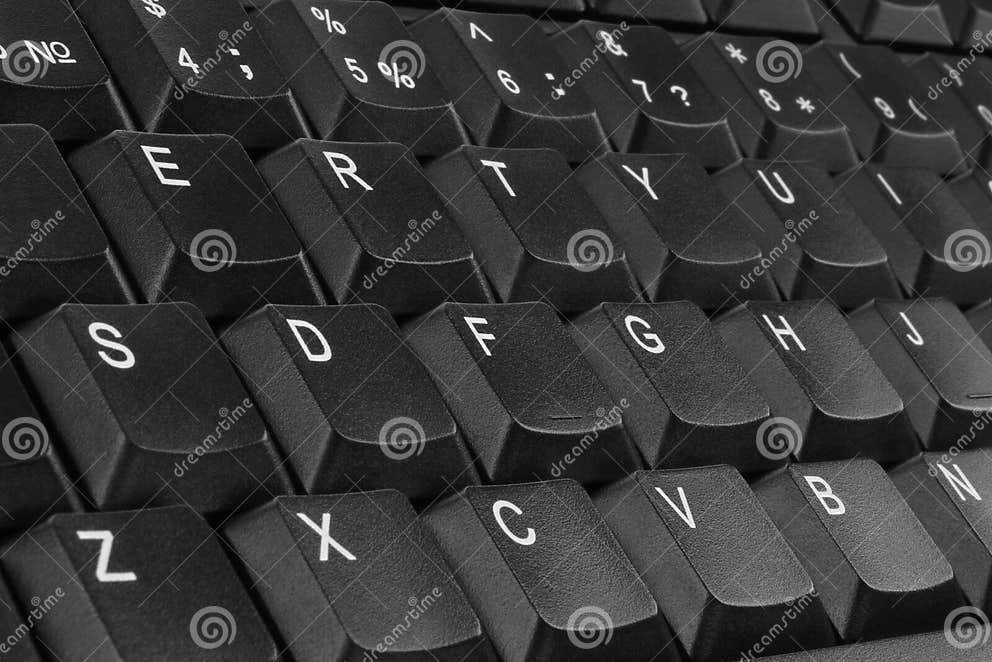 Black keyboard keys stock photo. Image of data, letters - 30638862