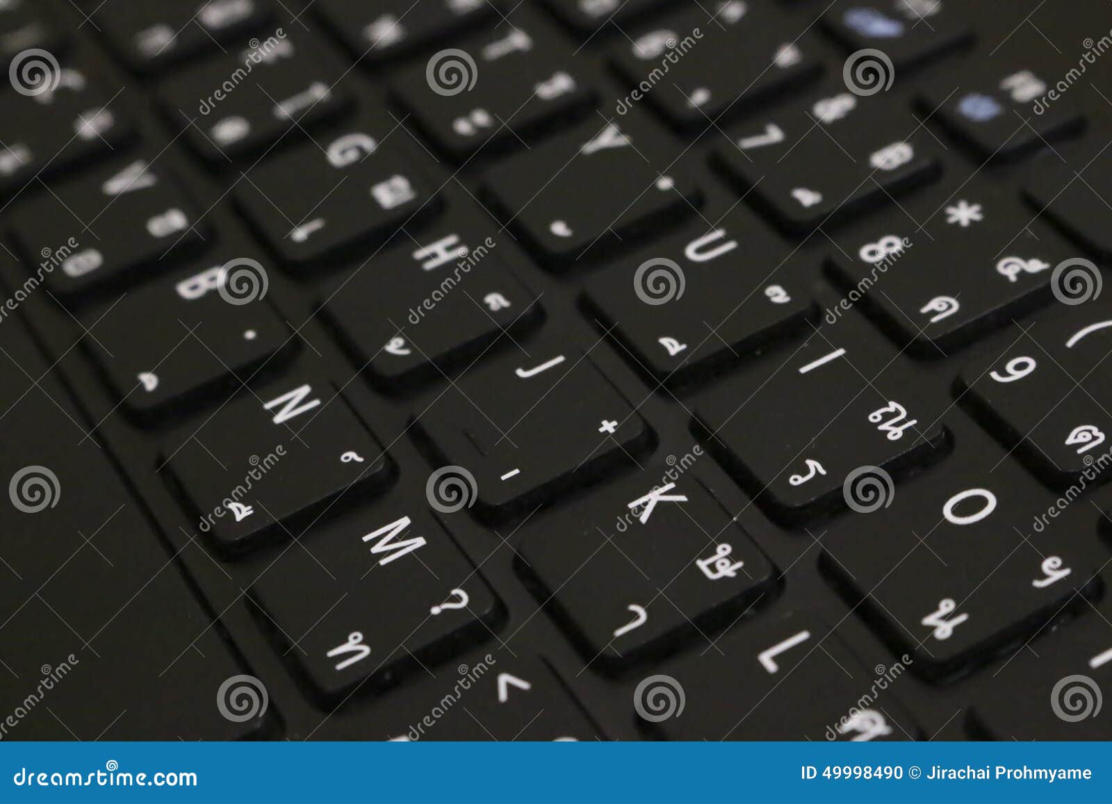 A black keyboard 3 stock photo. Image of alphabets, computer - 49998490