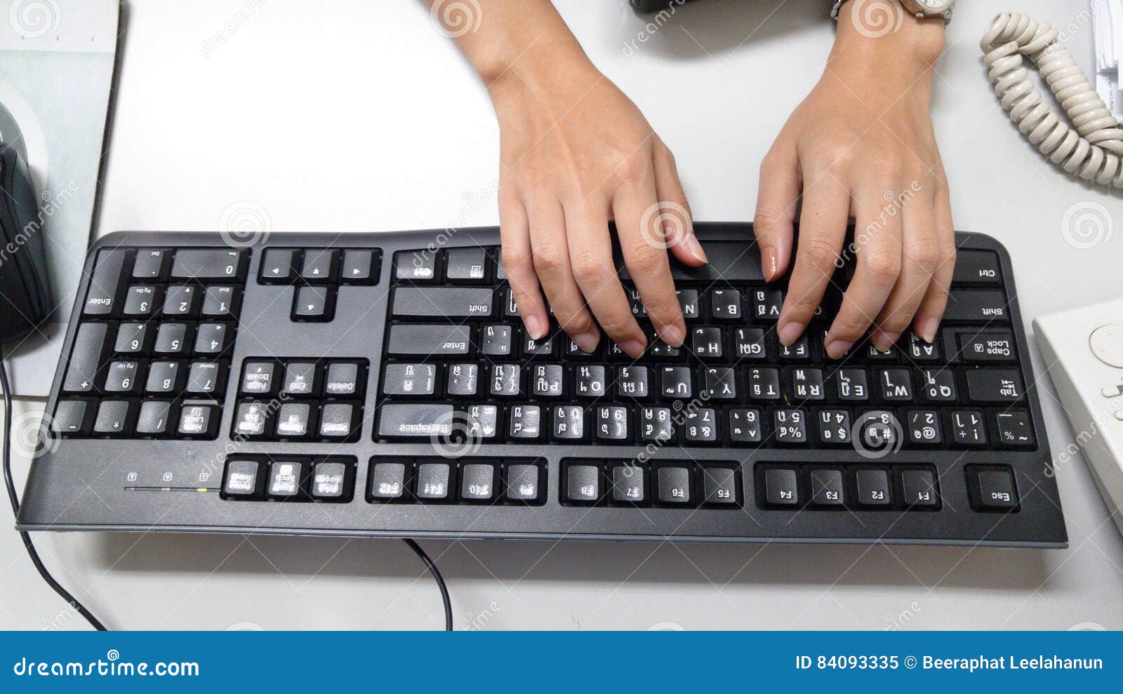 Black keyboard stock image. Image of black, typing, keyboard - 84093335