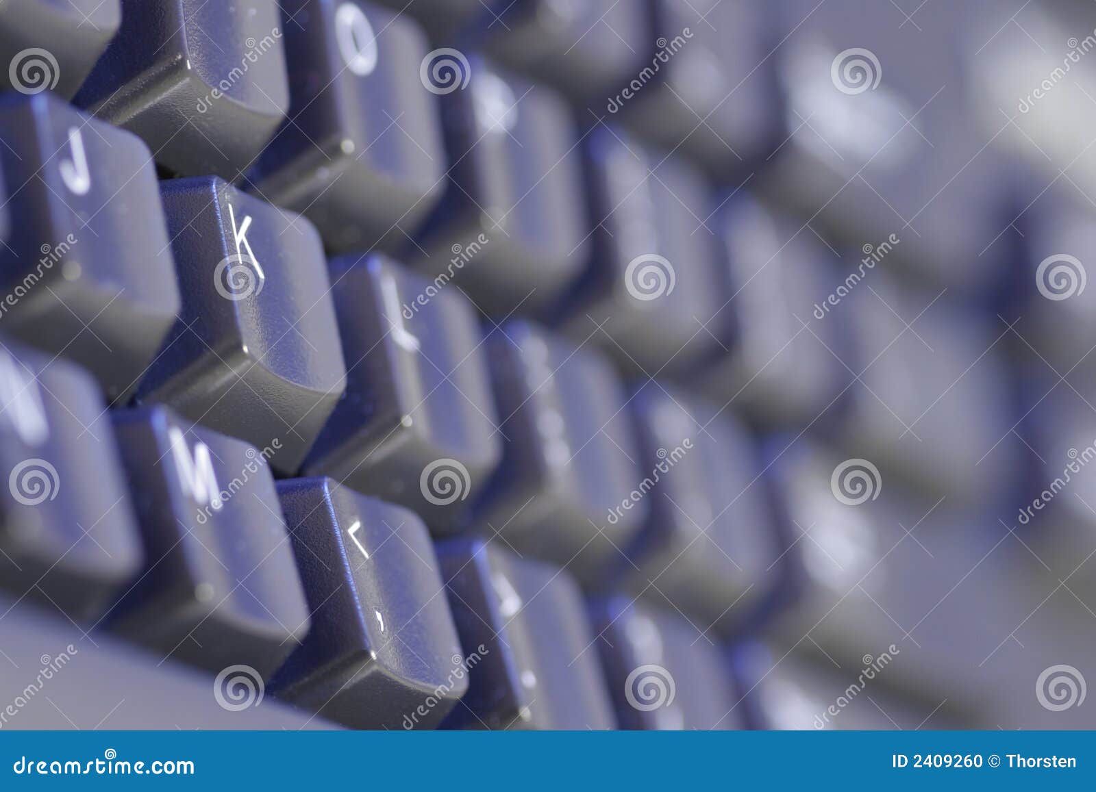 Black Keyboard Under Monitor L Stock Photo - Image of closeup, enter ...