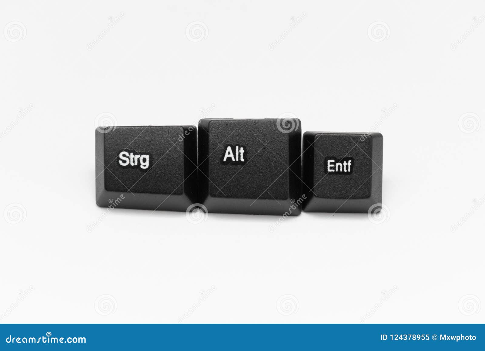 Black Keys of Keyboard with Different Years, Words, Names Stock Image ...