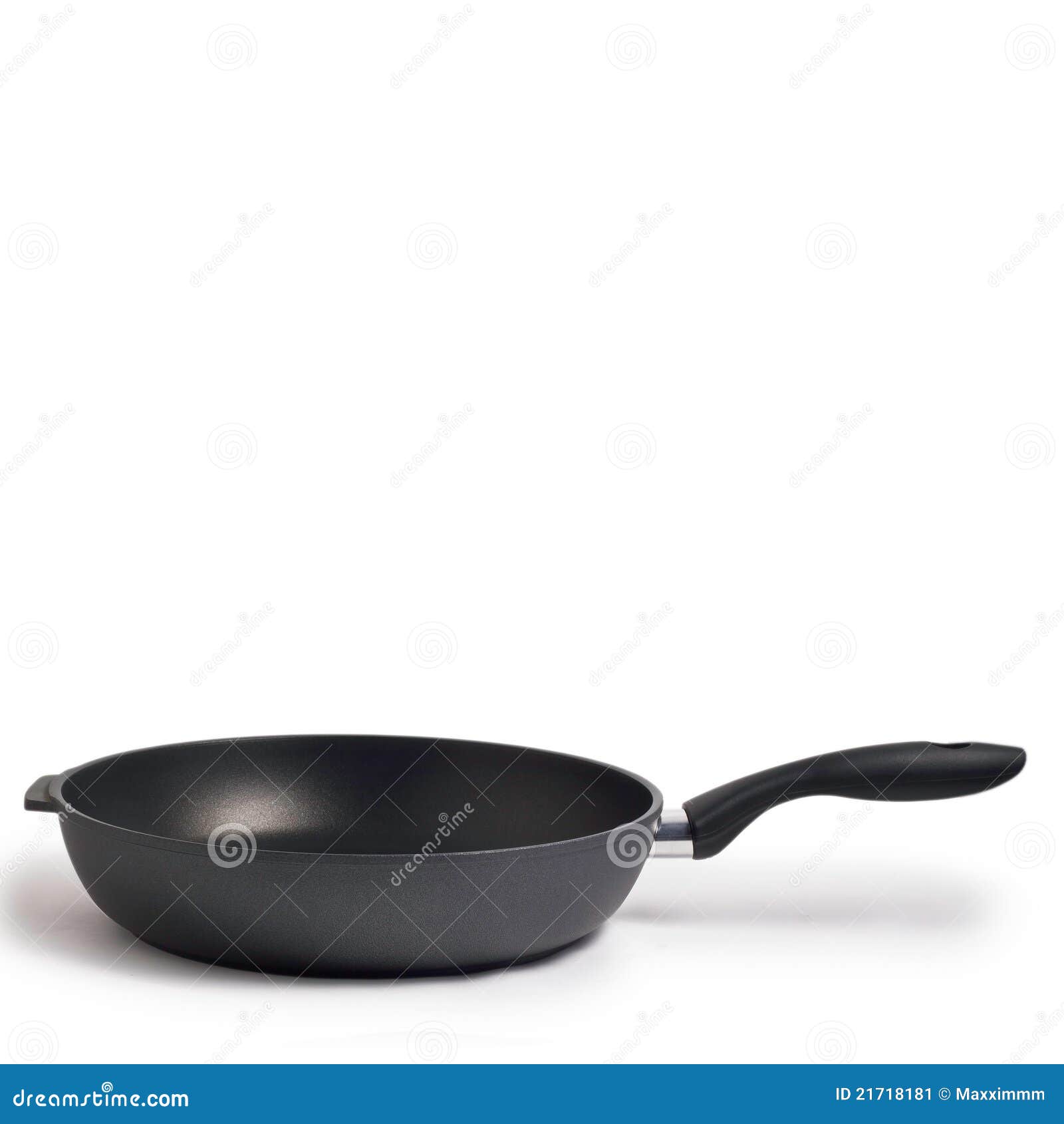 Black kitchen pan isolated stock image. Image of dirty - 21718181