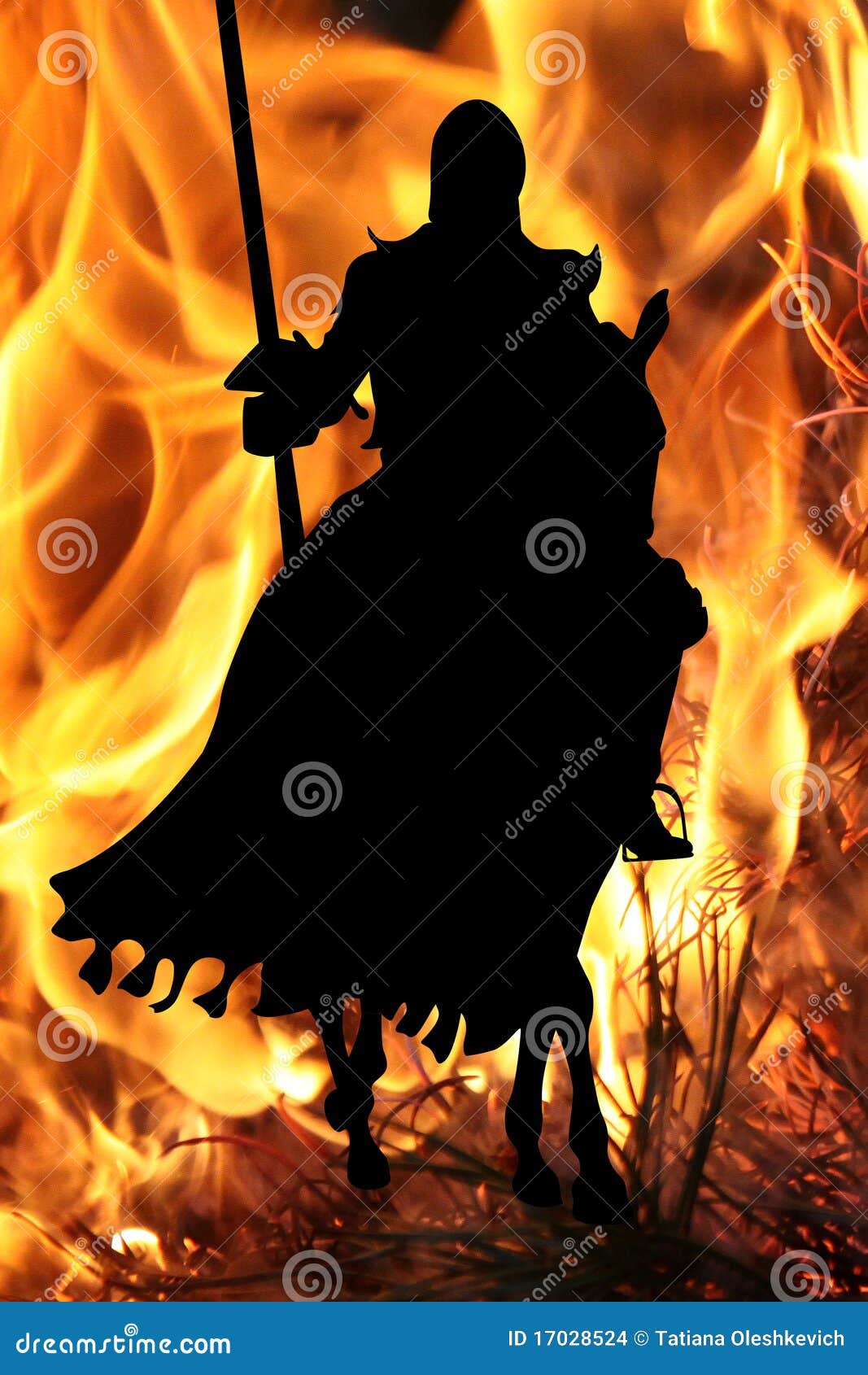 Black Knight Of Fire: A Necronomicon-inspired Abaddon In 16-bit Style ...