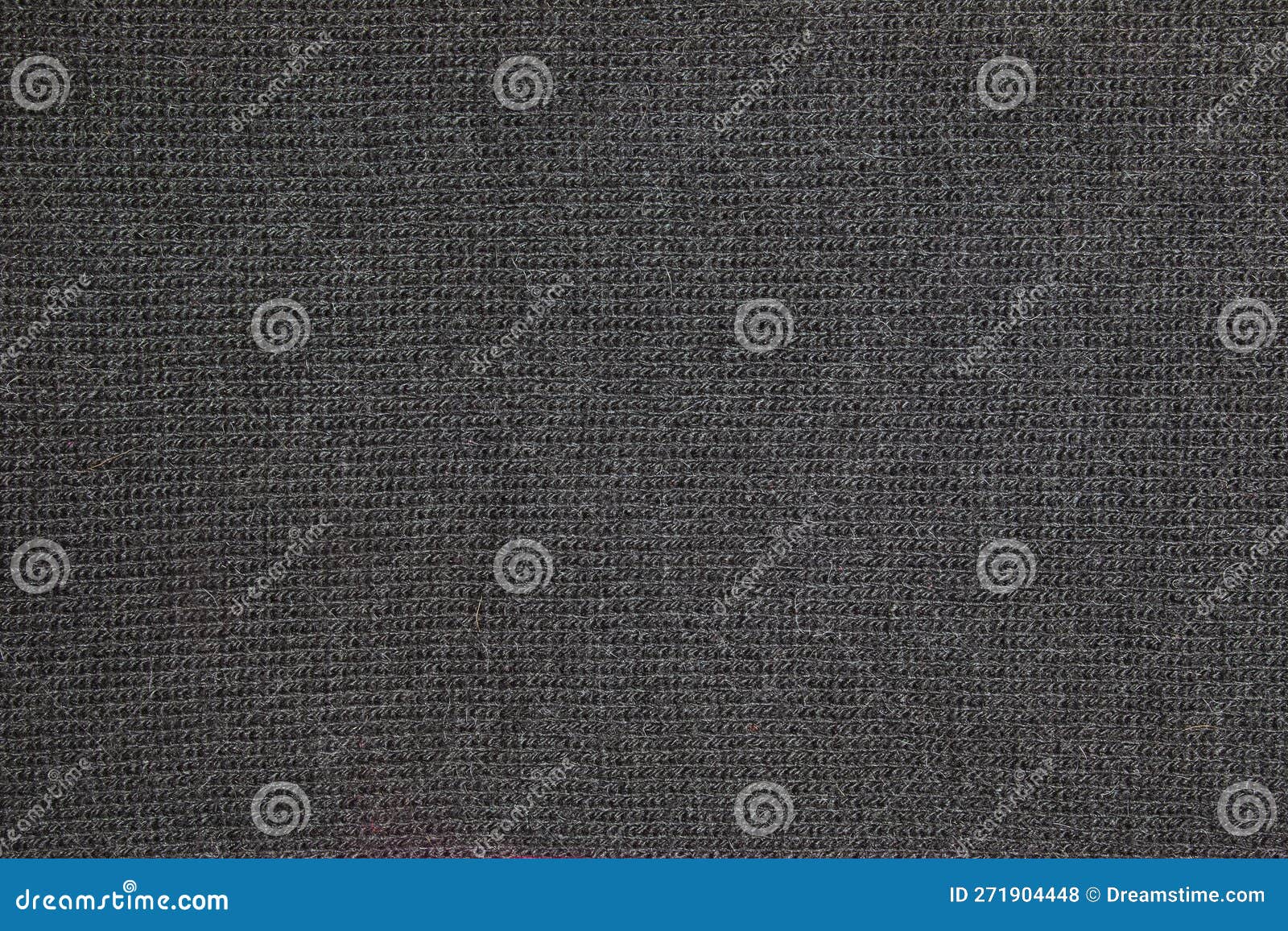 Black Knitted Fabric Texture. Abstract Modern Knit Texture Black Color ...