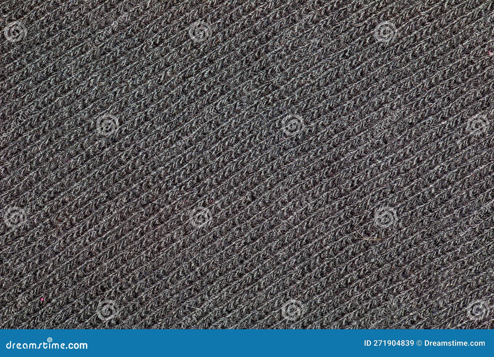 Black Knitted Fabric Texture. Abstract Modern Knit Texture Black Color ...