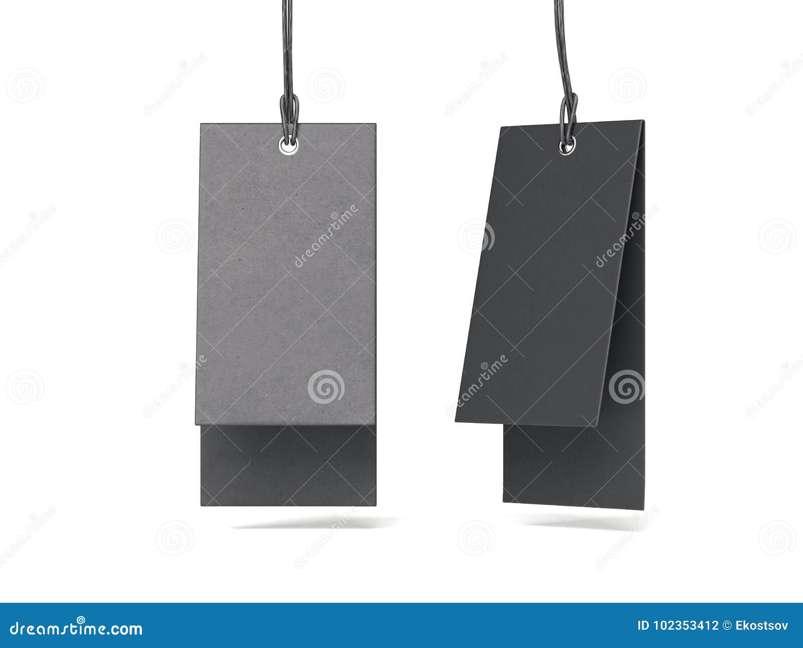 Black labels. 3d rendering stock illustration. Illustration of ...