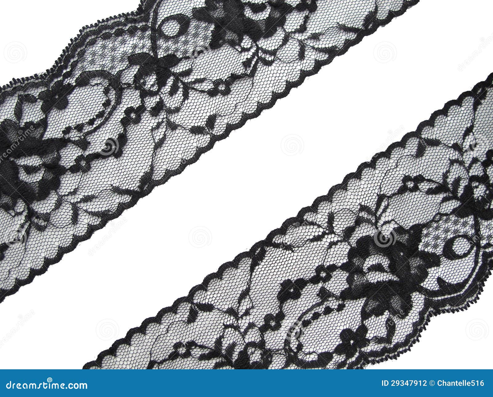 Black lace stock photo. Image of craft, flower, elegant - 29347912