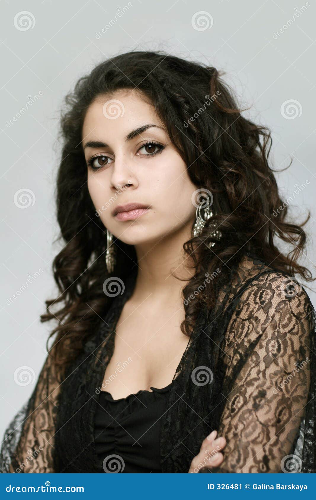 Black lace beauty stock image. Image of fashionable, females - 326481