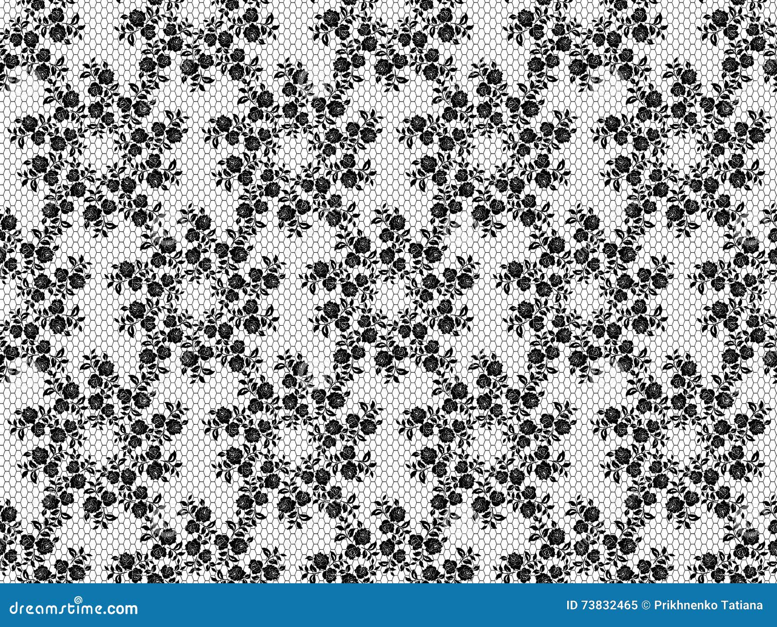 Black lace pattern stock vector. Illustration of leaf - 73832465