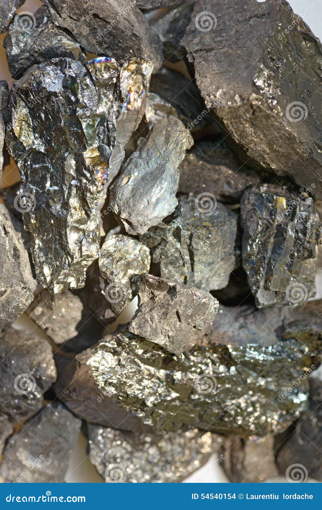Black lead ore stock photo. Image of detail, shiny, formation - 54540154