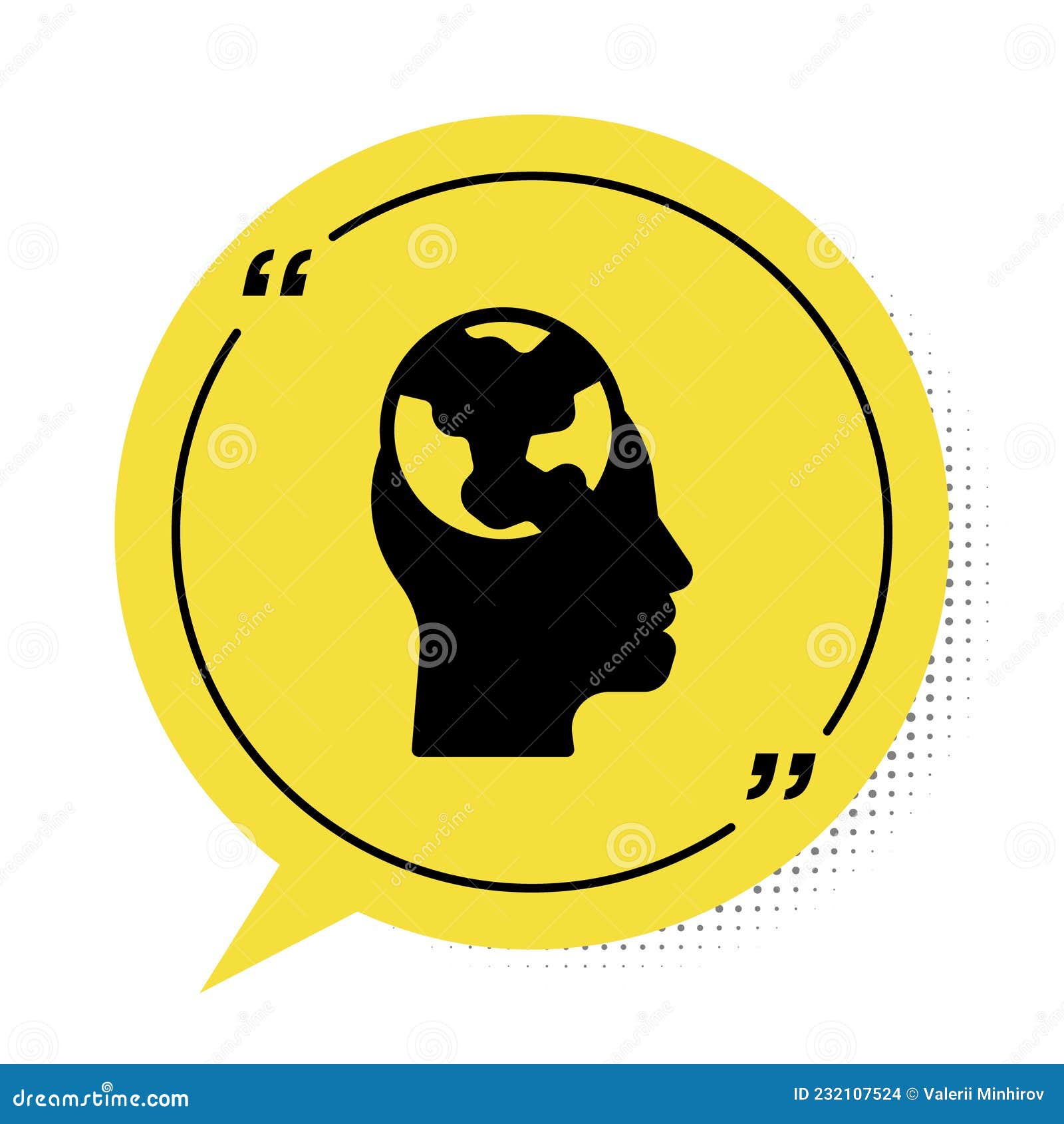 Interpreter With Speech Bubbles In Different Languages Cartoon Vector ...