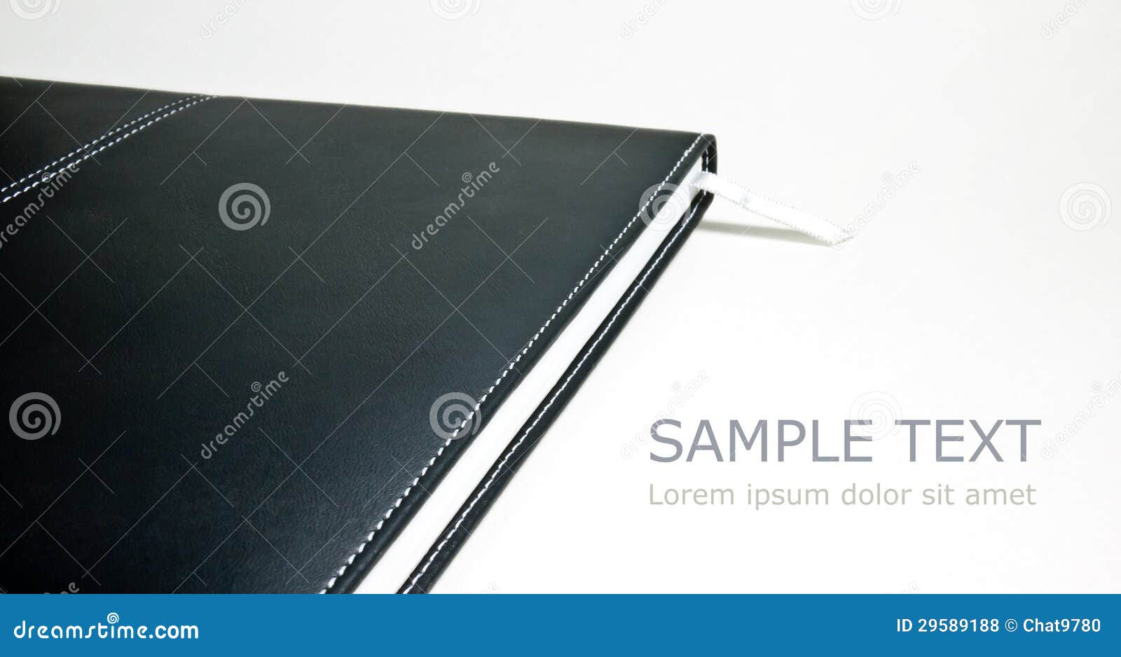 Black leather book stock photo. Image of texture, cover - 29589188