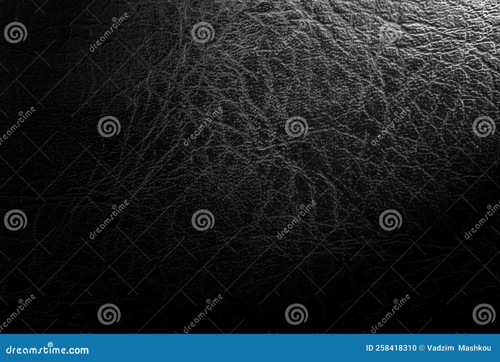 Black Leather Texture. Abstract Background of Dark Leather with Small ...