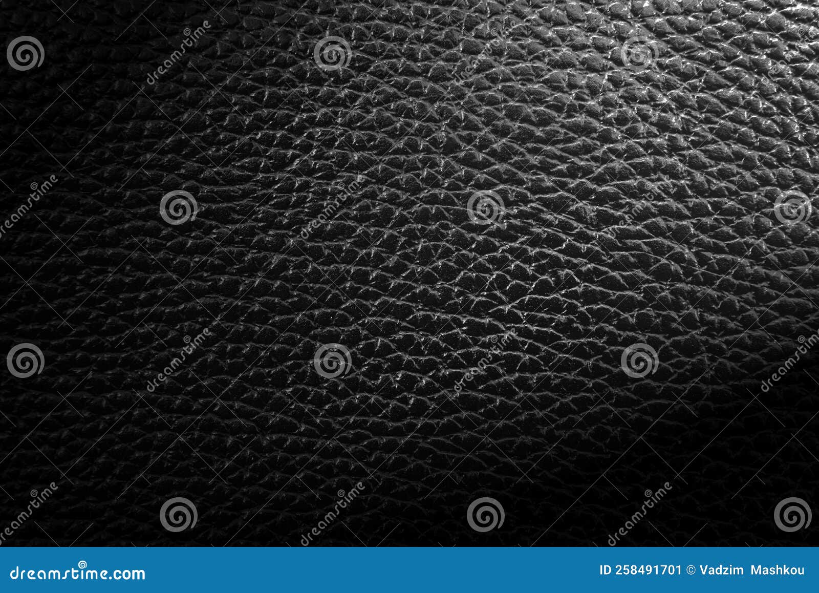 Black Leather Texture. Abstract Background of Dark Leather with Small ...