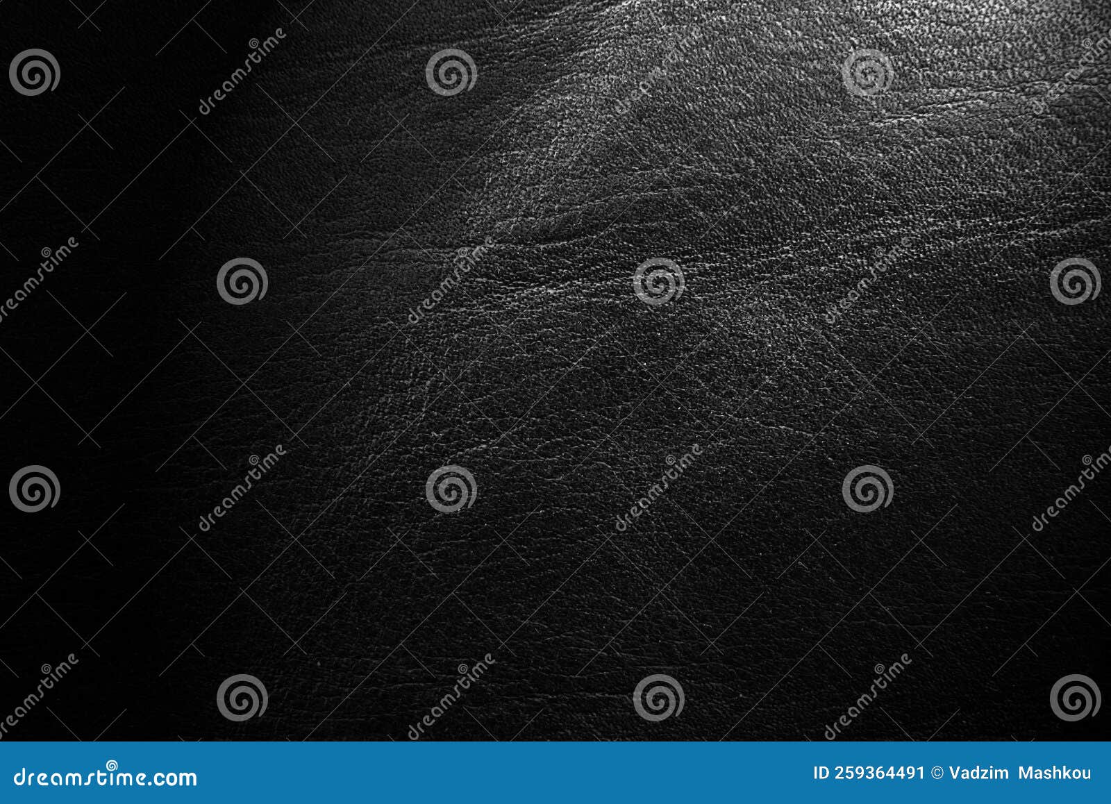 Black Leather Texture. Abstract Background of Dark Leather with Small ...