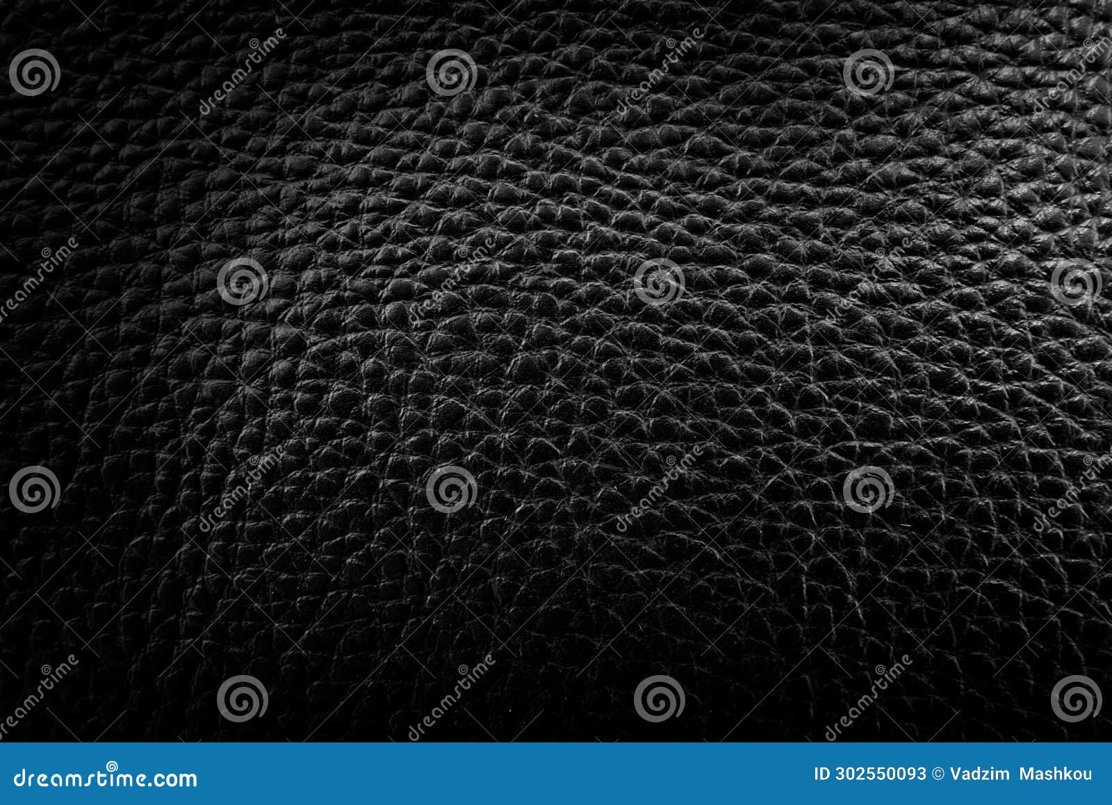 Black Leather Texture with Gradient. Background Made of Genuine Leather ...