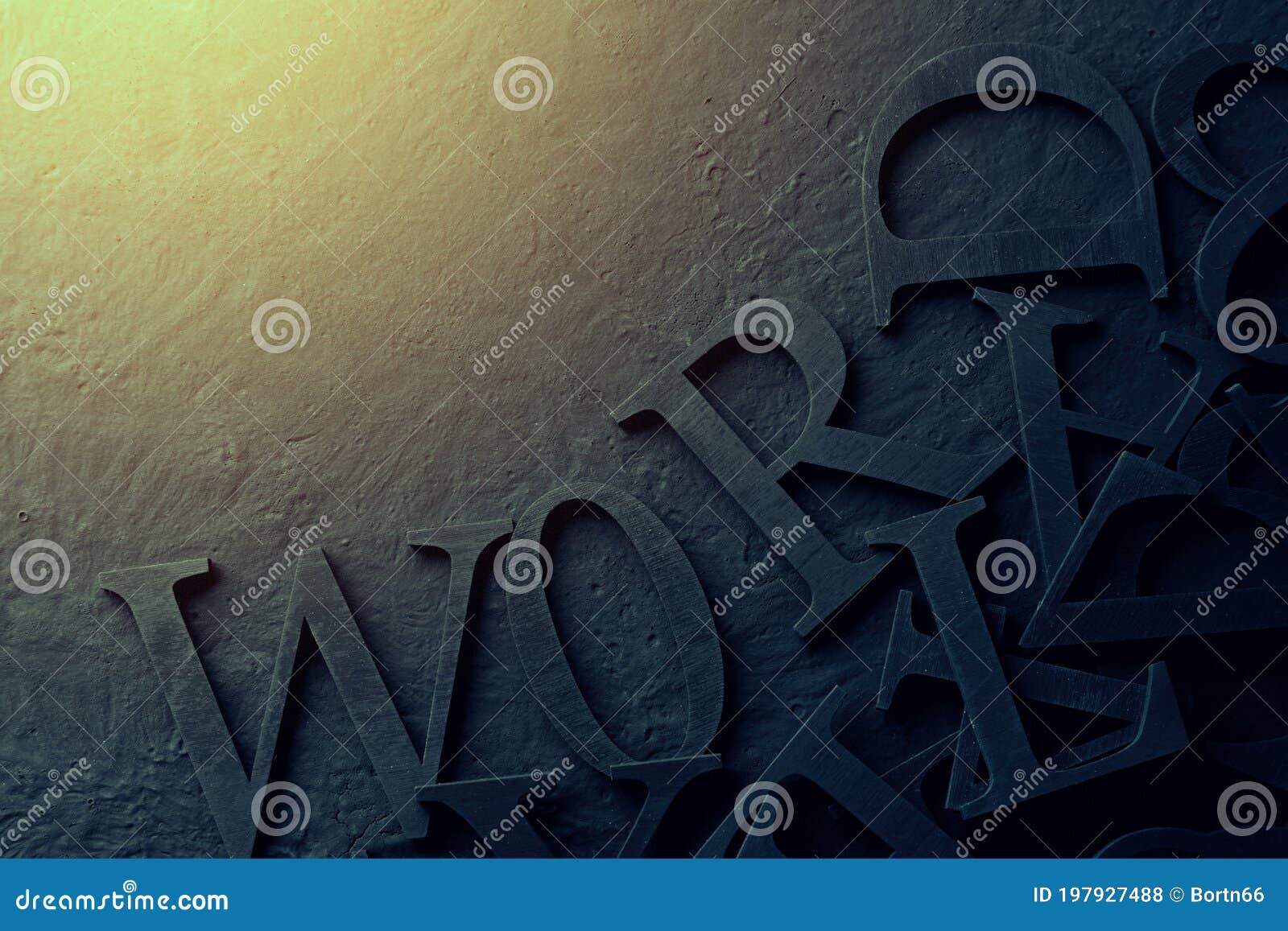 Black Letters on a Black Background Stock Photo - Image of sign ...