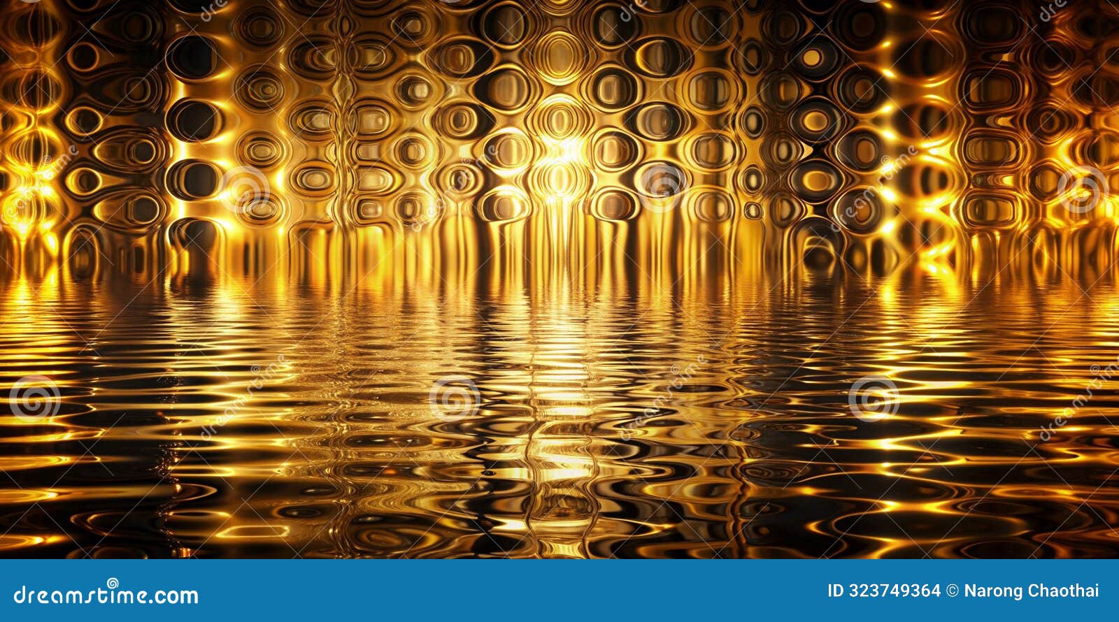 Black Light Caustics Golden Caustics Light Play and Multiple Layers of ...