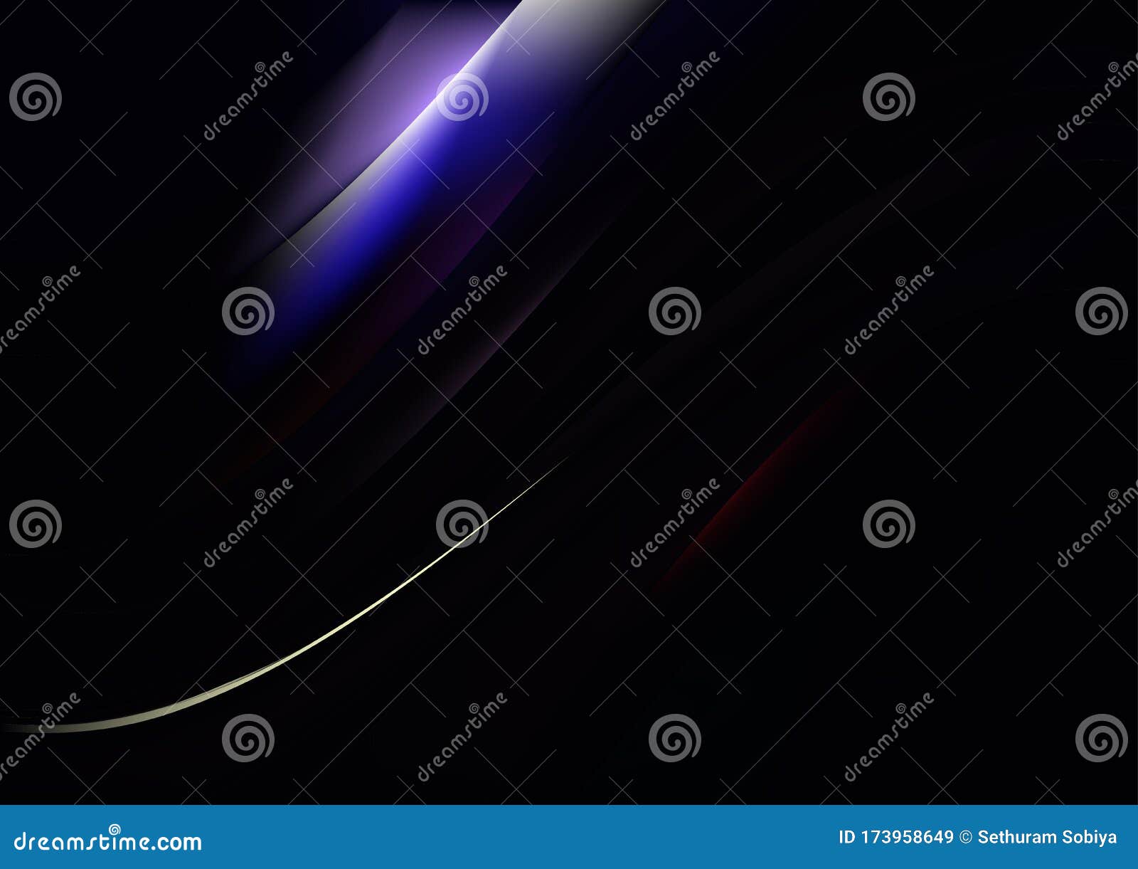Black Light Creative Background Vector Illustration Design Stock Vector ...