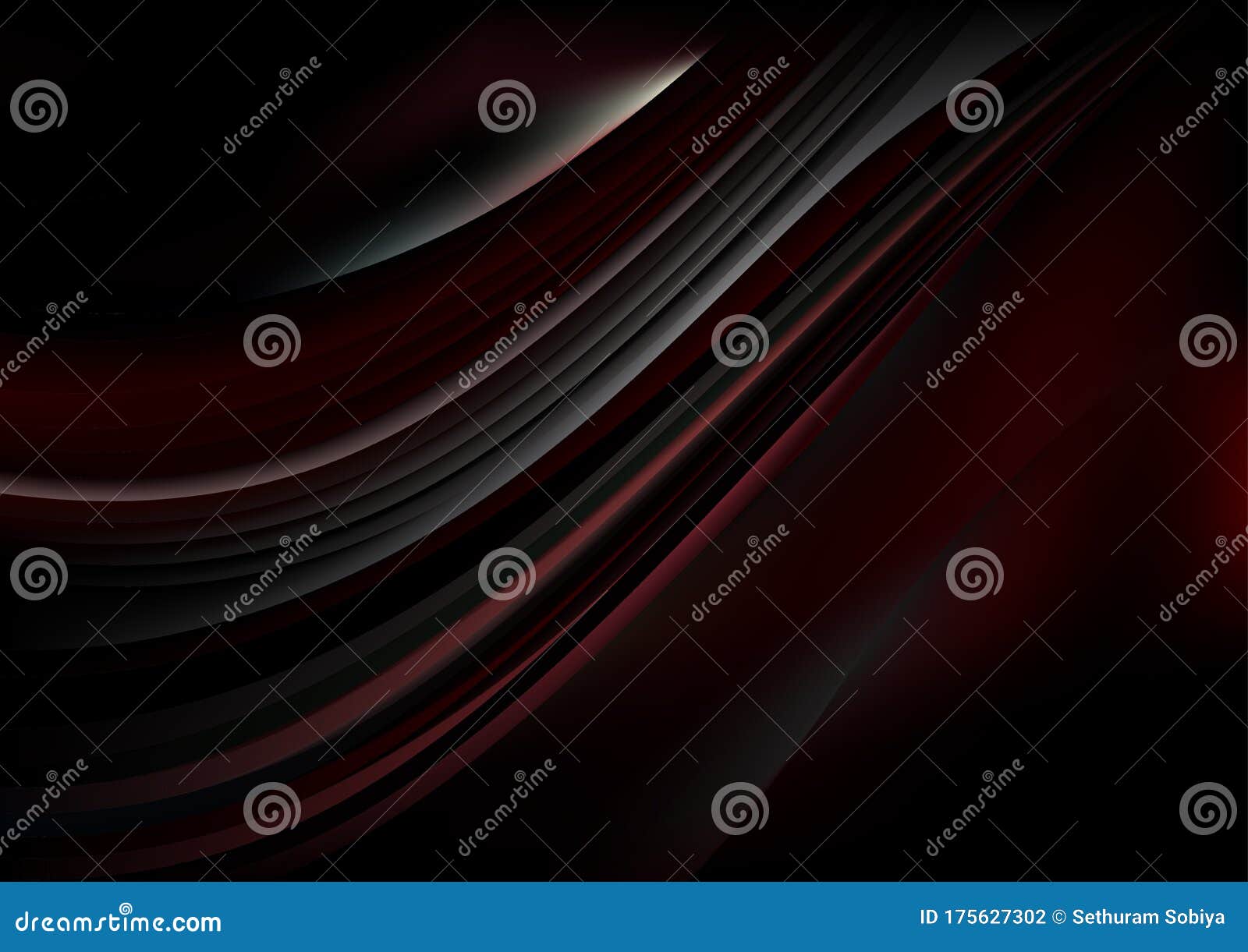 Black Light Digital Background Vector Illustration Design Stock Vector ...
