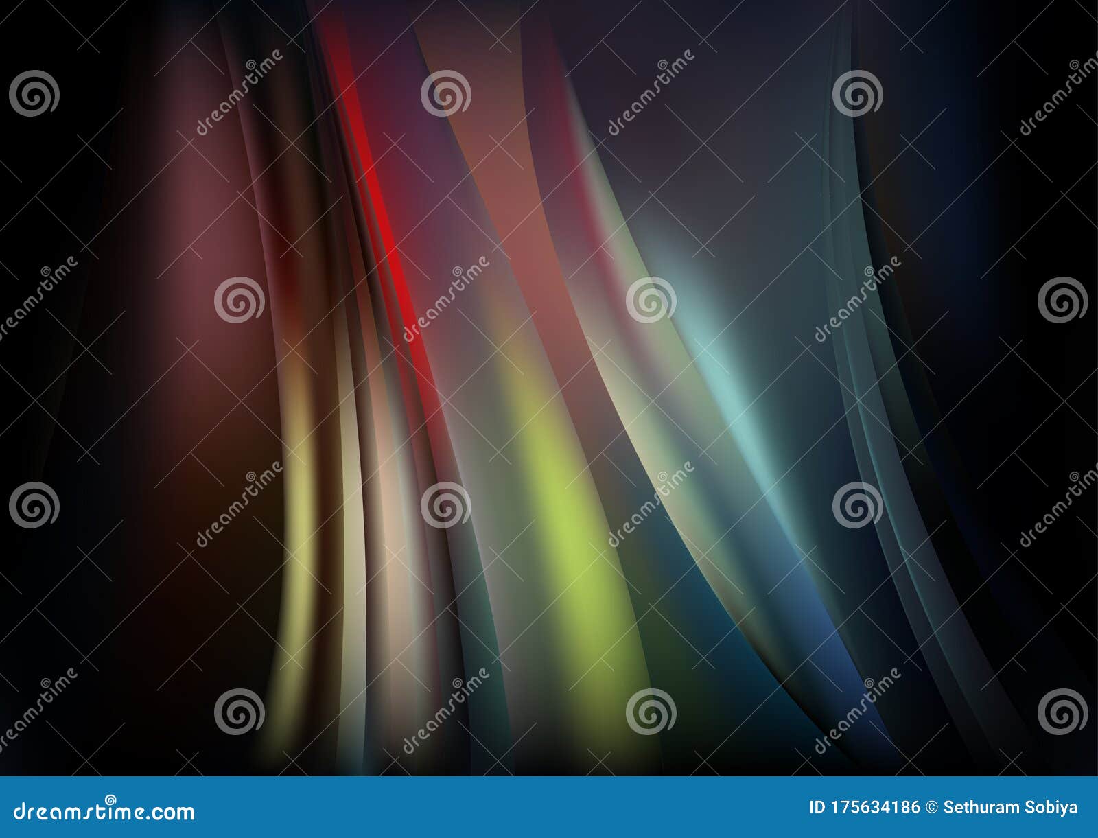 Black Light Smooth Background Vector Illustration Design Stock Vector ...