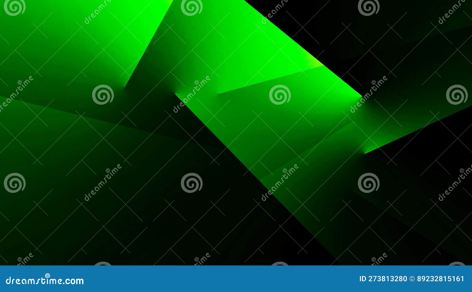 Black Lime Green Yellow Abstract Modern Background. Geometric Shape. 3d ...