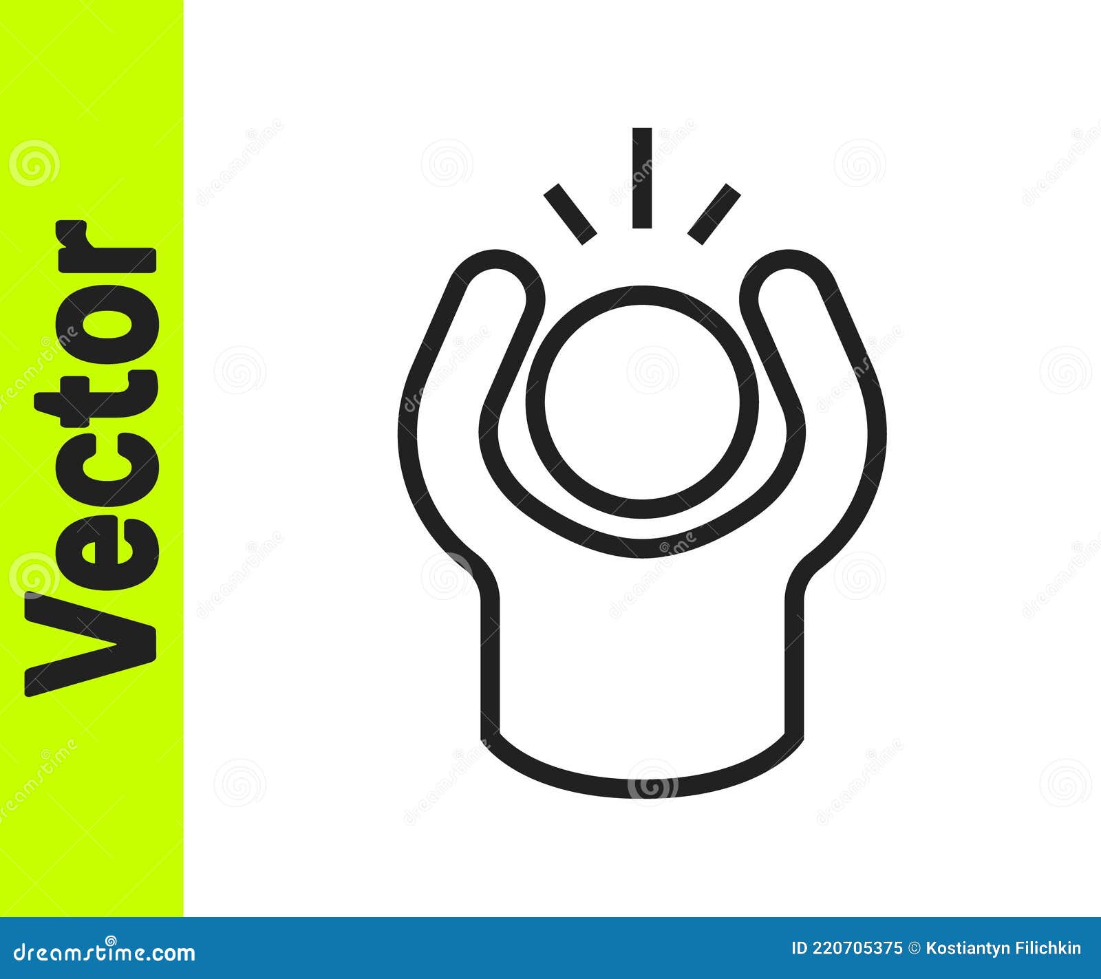 Anger Icon Vector From Human Mind Collection. Thin Line Anger Outline ...