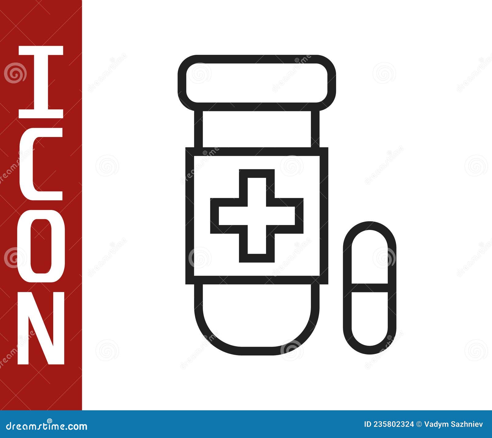 Antidote Line Icons Collection. Cure, Remedy, Counteract, Medicine ...