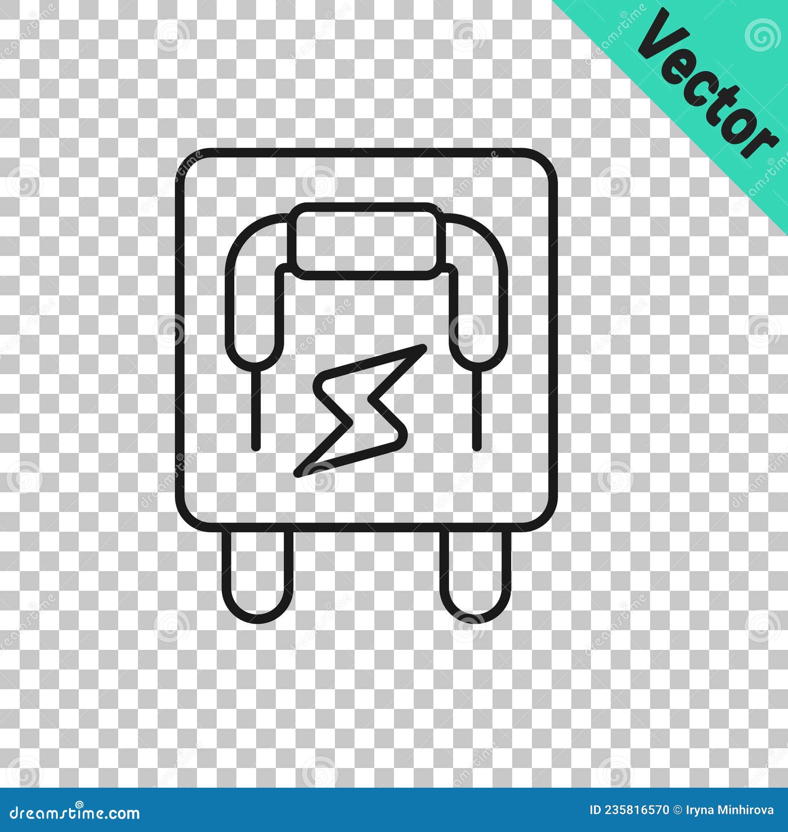 Black Lever Isolated Vector Icon. Simple Element Illustration From ...
