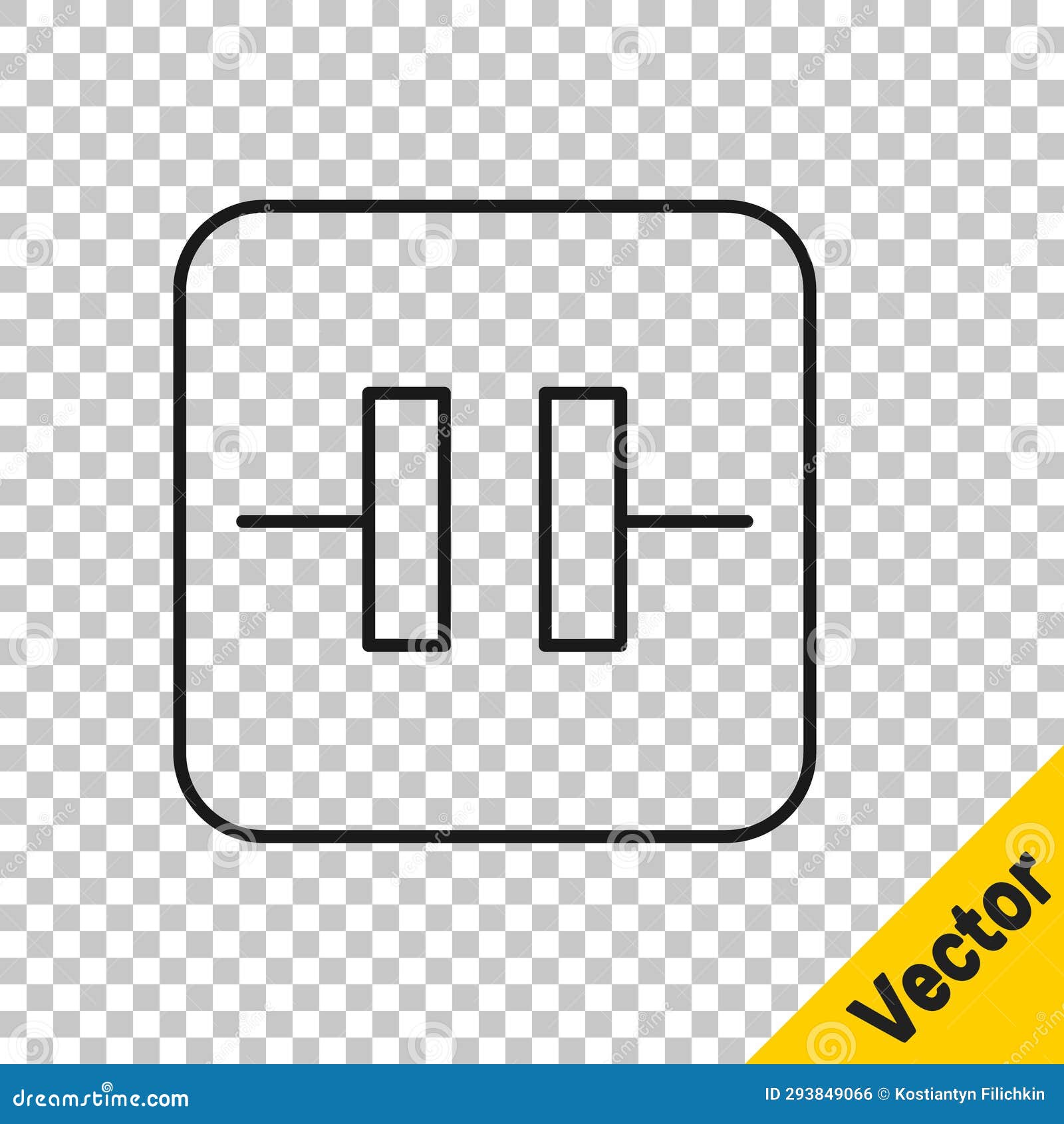 Variable Capacitor Symbol Icon Of 3 Types Color, Black And White ...