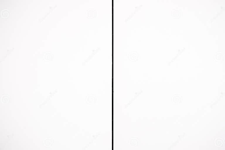 A Black Line in Half of White Background Stock Image - Image of ...