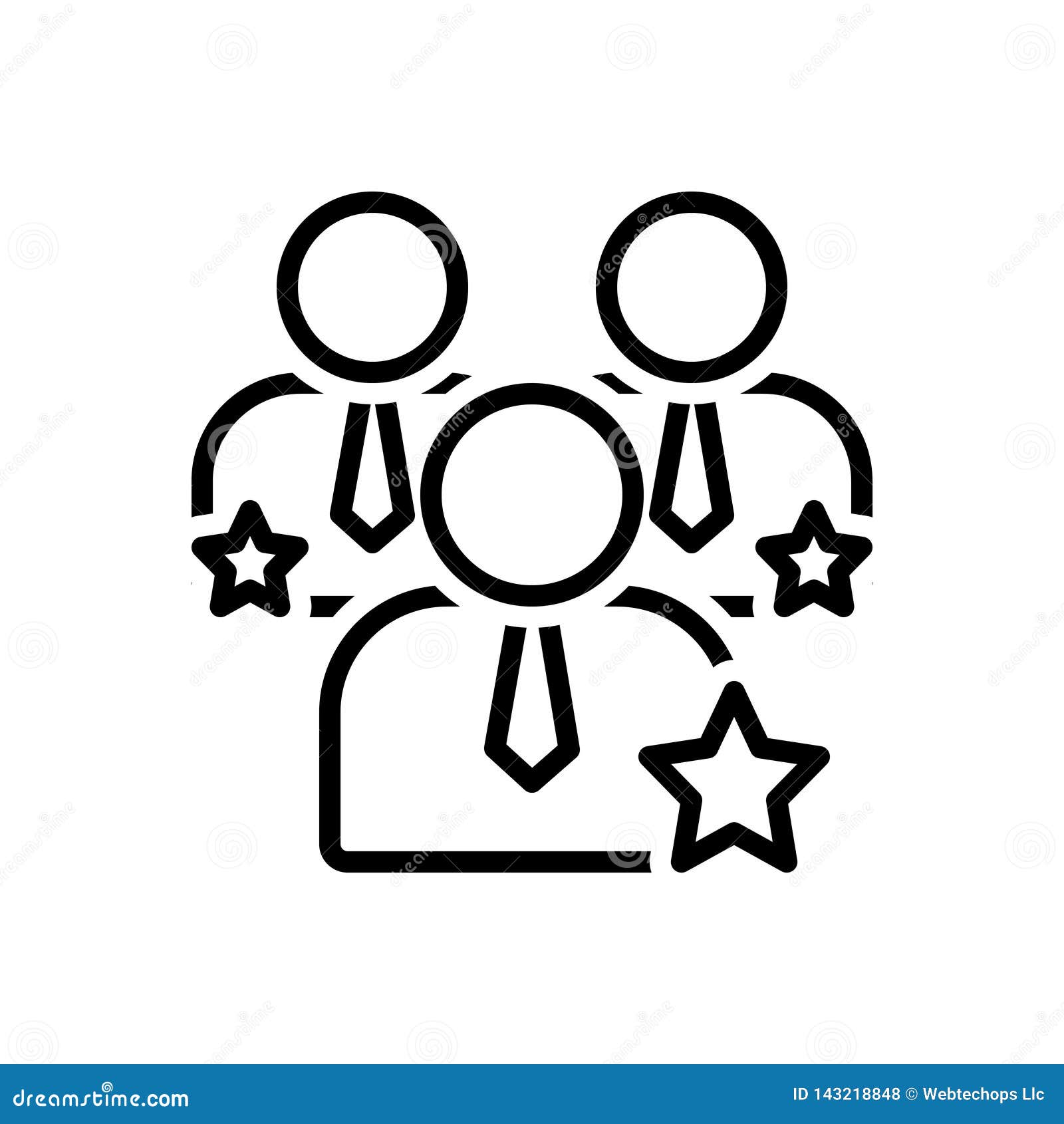 Black Line Icon for Competence, Capacity and Ability Stock Vector ...