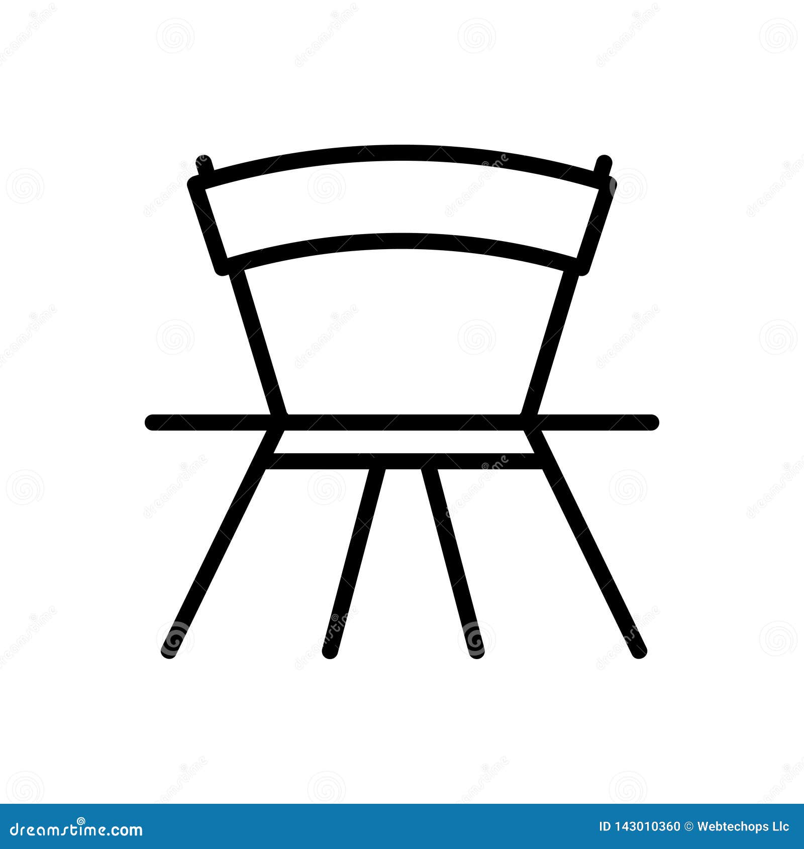 Cessation, Conclusion, End Outline Icon. Line Art Vector Royalty-Free ...