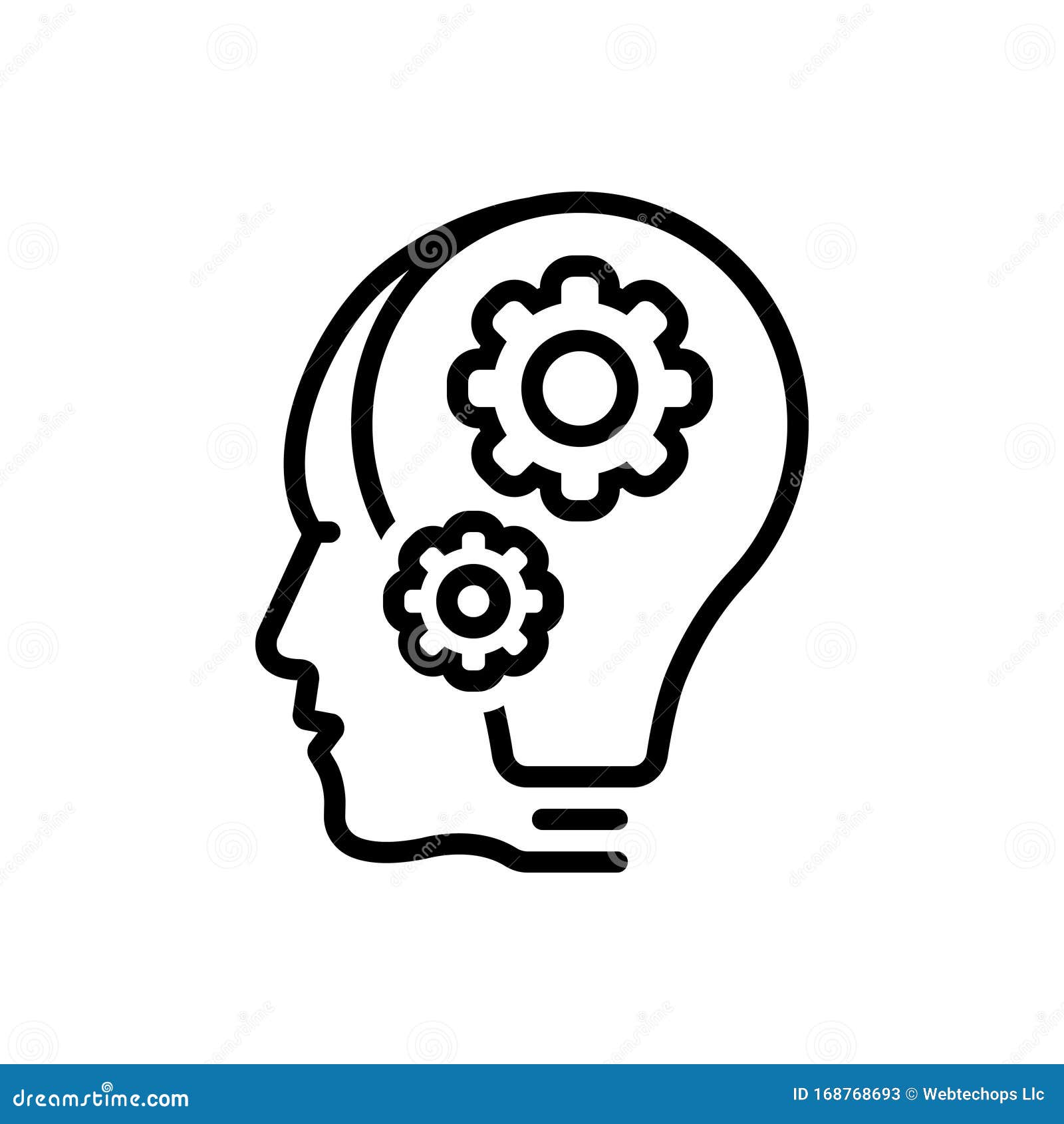 Black Line Icon for Understanding, Compassionate and Empathetic Stock ...